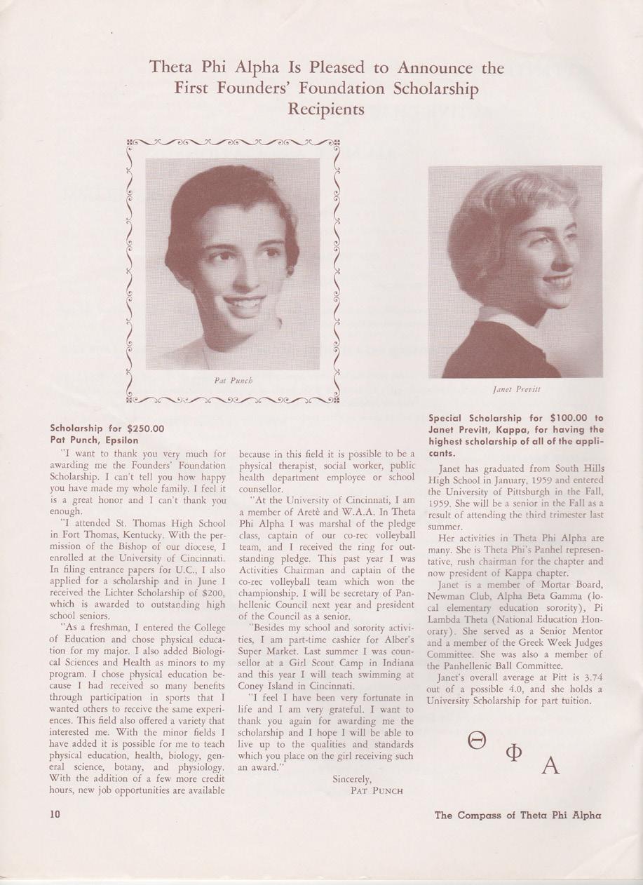 Theta Phi Alpha's The Compass by theta_phi_alpha - Issuu