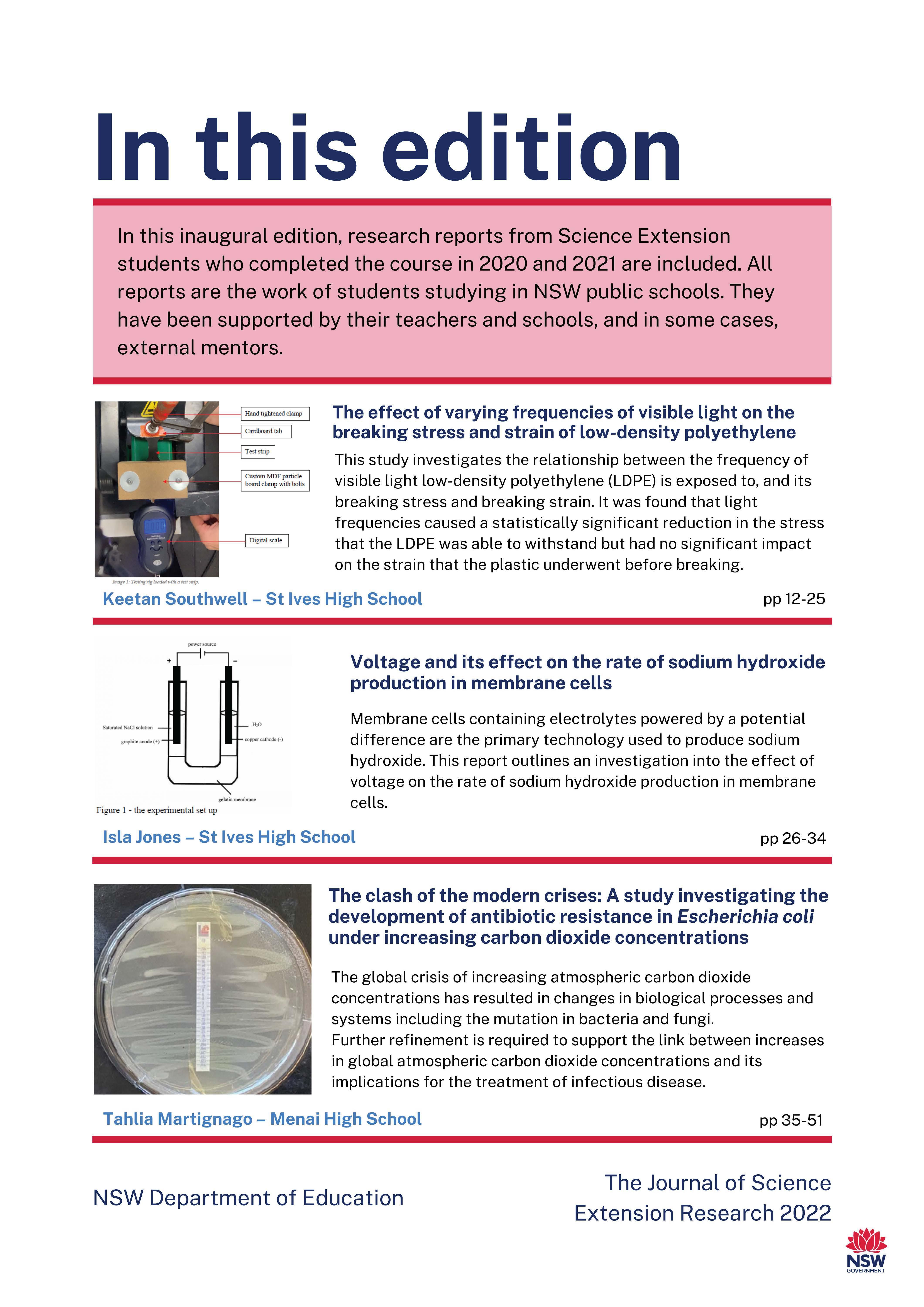The Journal of Science Extension Research – Vol. 1, 2022 by Science ...