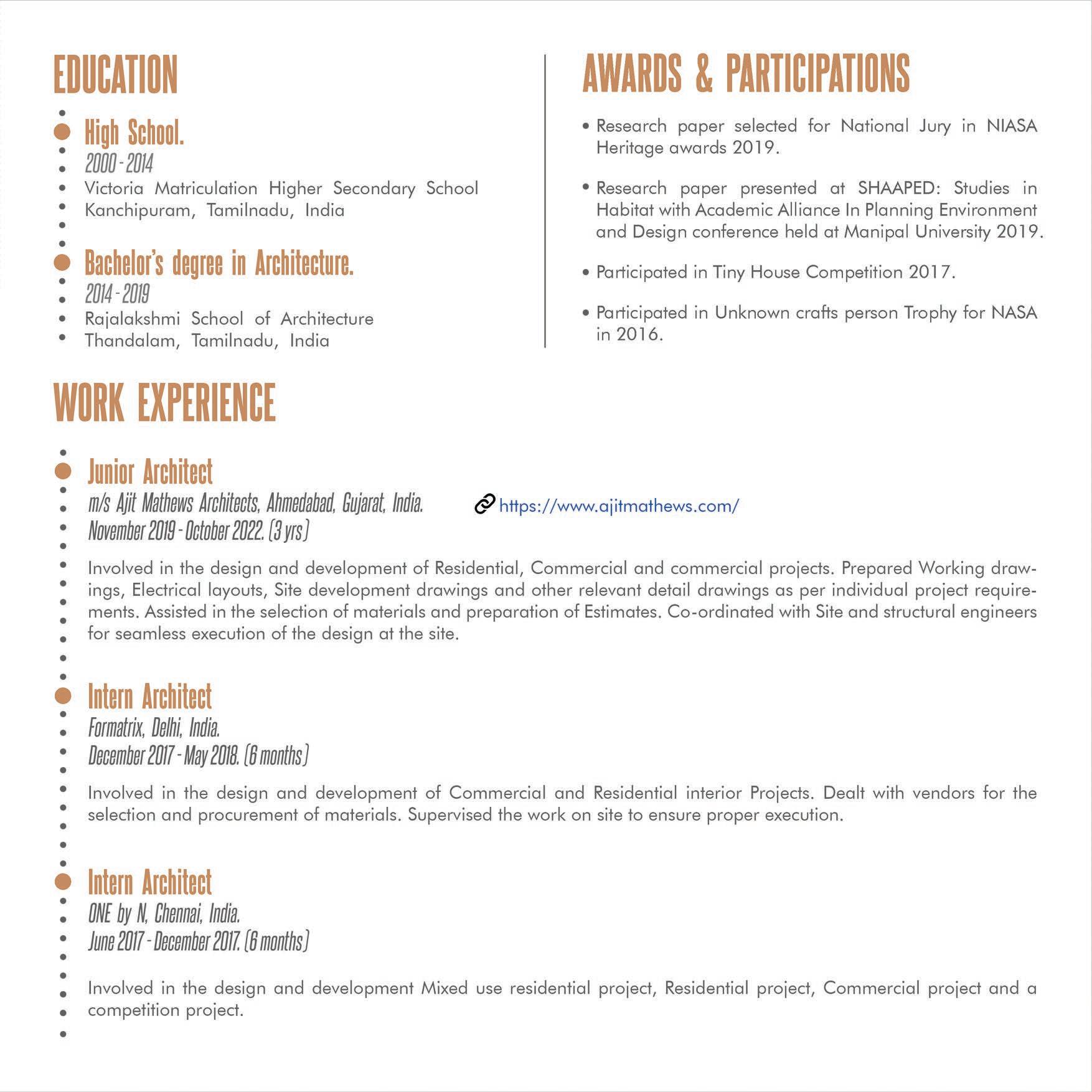 Professional + Academic Architecture Portfolio| Vijay Krishna S B| 2022 ...