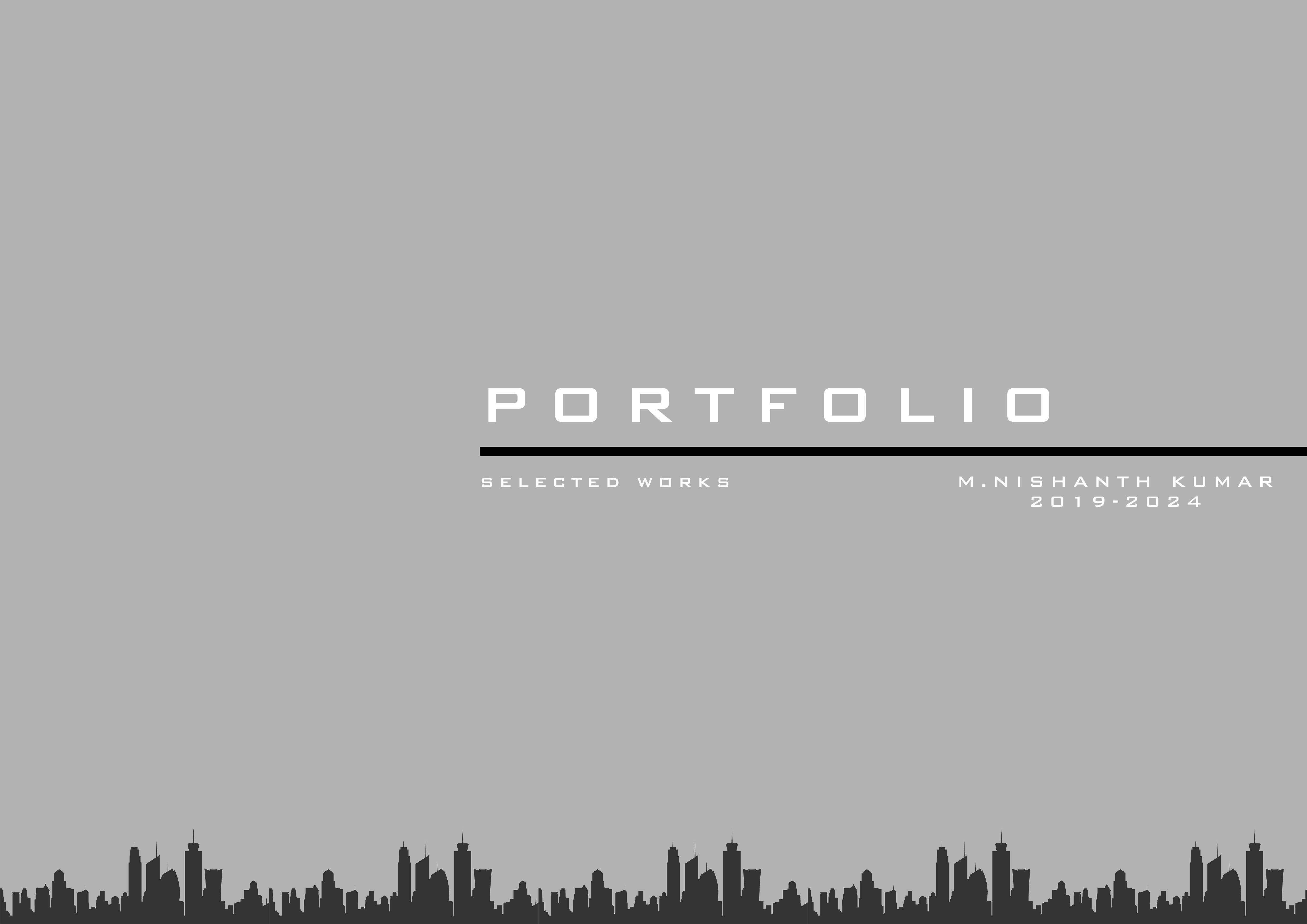 NISHANTH KUMAR M - ARCHITECTURE INTERNSHIP PORTFOLIO by ...