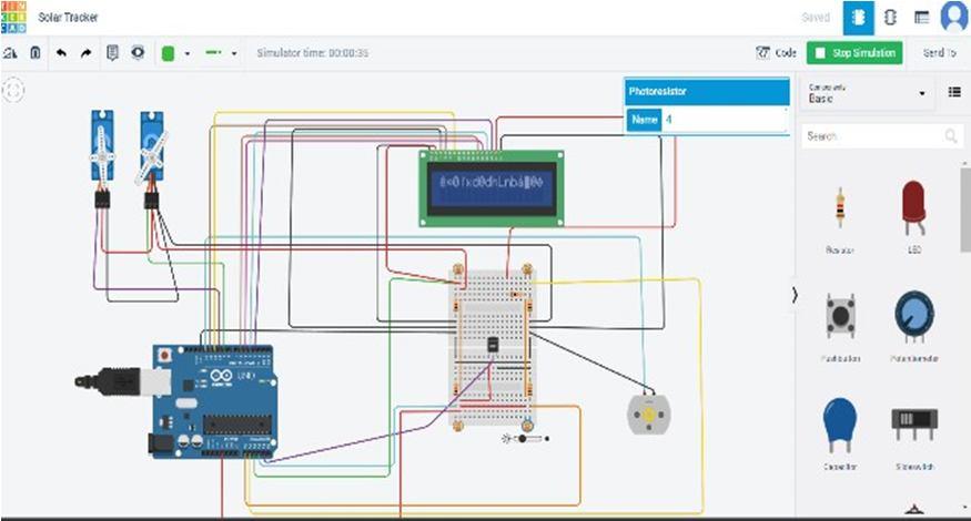 Solar Tracker Using Arduino and Simulation in Tinkercad by IJRASET - Issuu