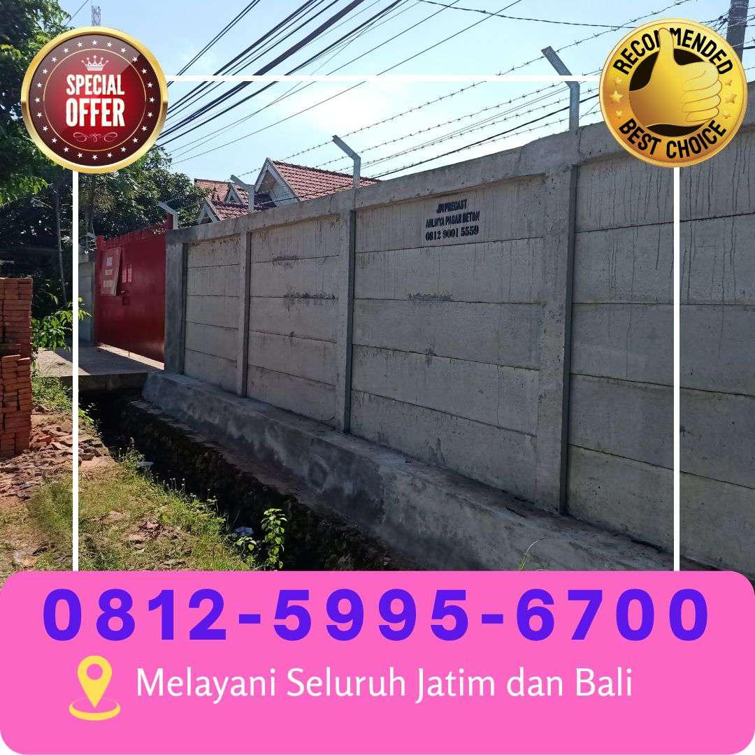 TERBAIK 0812.5995.6700 | Pagar Panel Beton Polos Pacitan by Pagar Beton ...