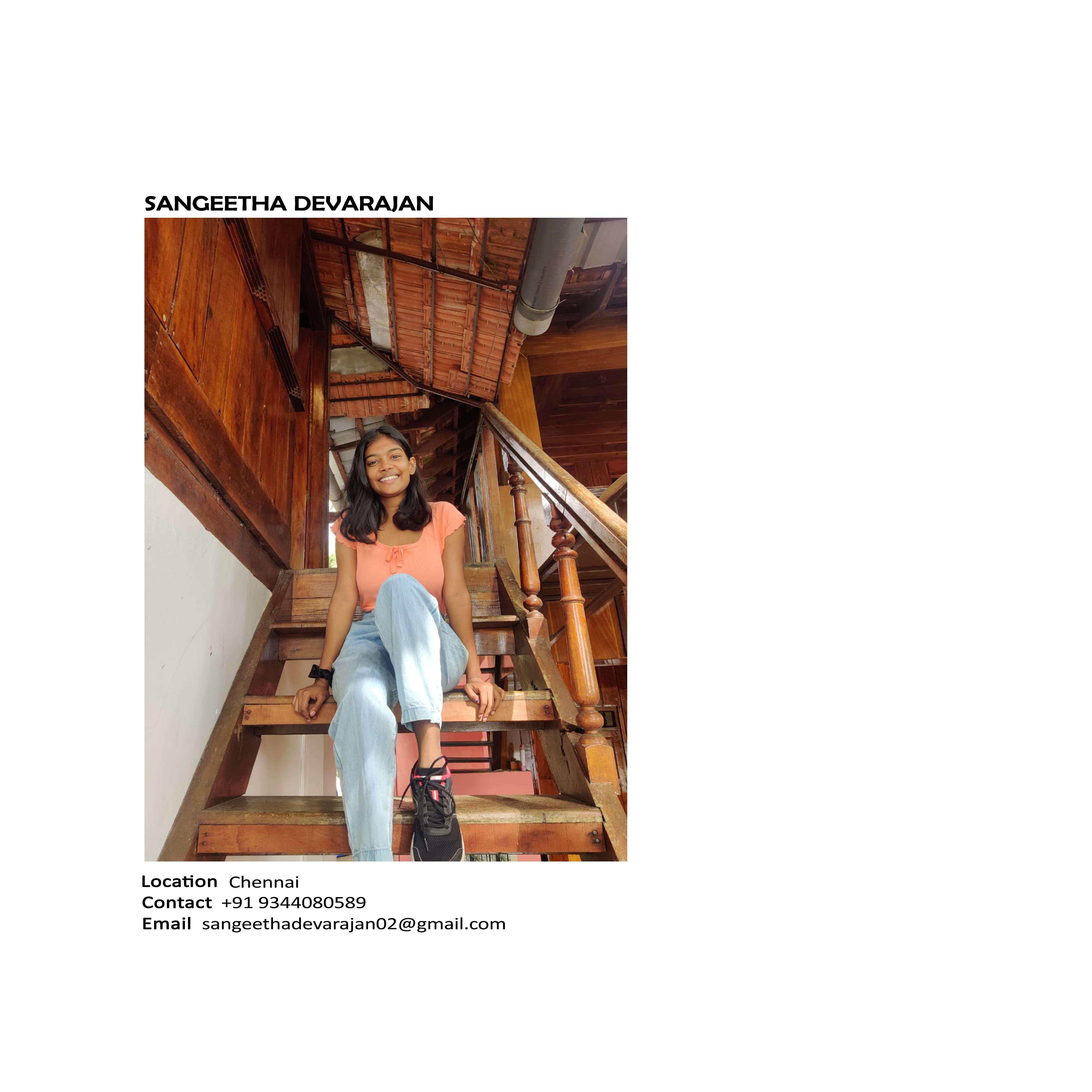 Architecture Internship Portfolio | Sangeetha Devarajan | NIT Trichy by Sangeetha - Issuu