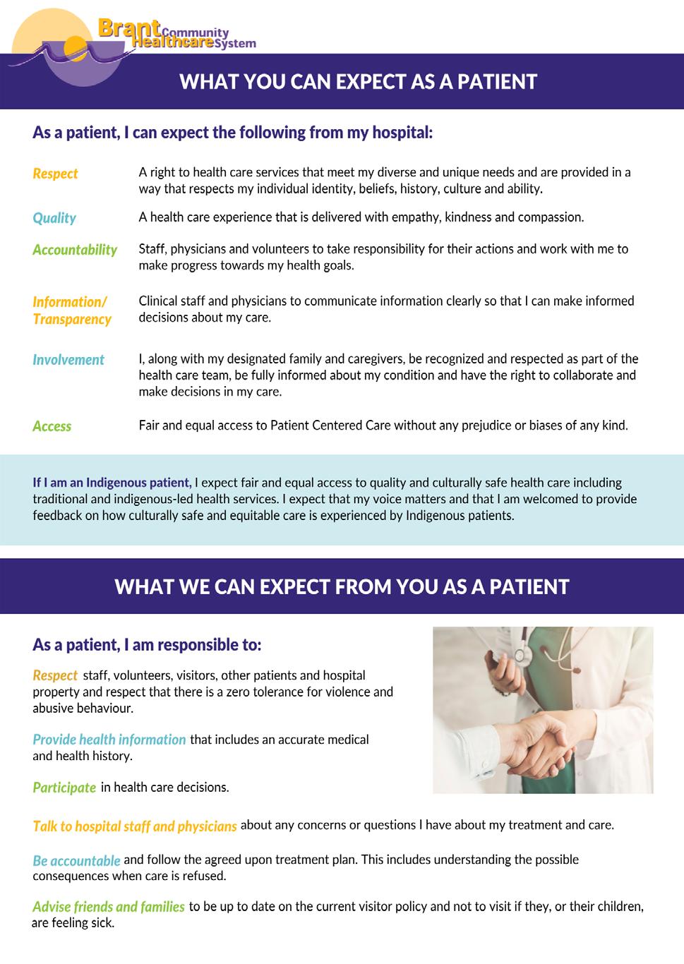 Brantford General Hospital. Patient and Family Handbook. by Willow ...