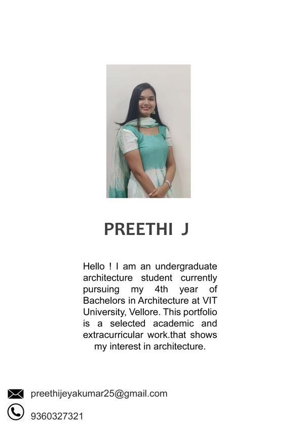 Architectural Portfolio | Preethi j by preethi.jeyakumar - Issuu
