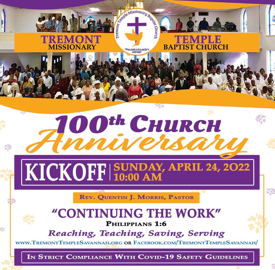 Tremont Temple 100th Church Anniversary by Tirany Reeves - Issuu