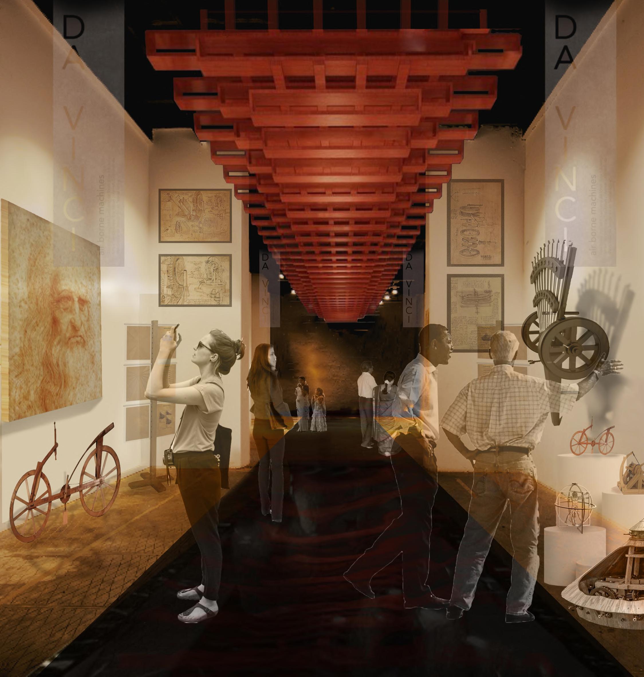 Tectonic Materiality :: The hall of frames ; re-living Da Vinci's world ...