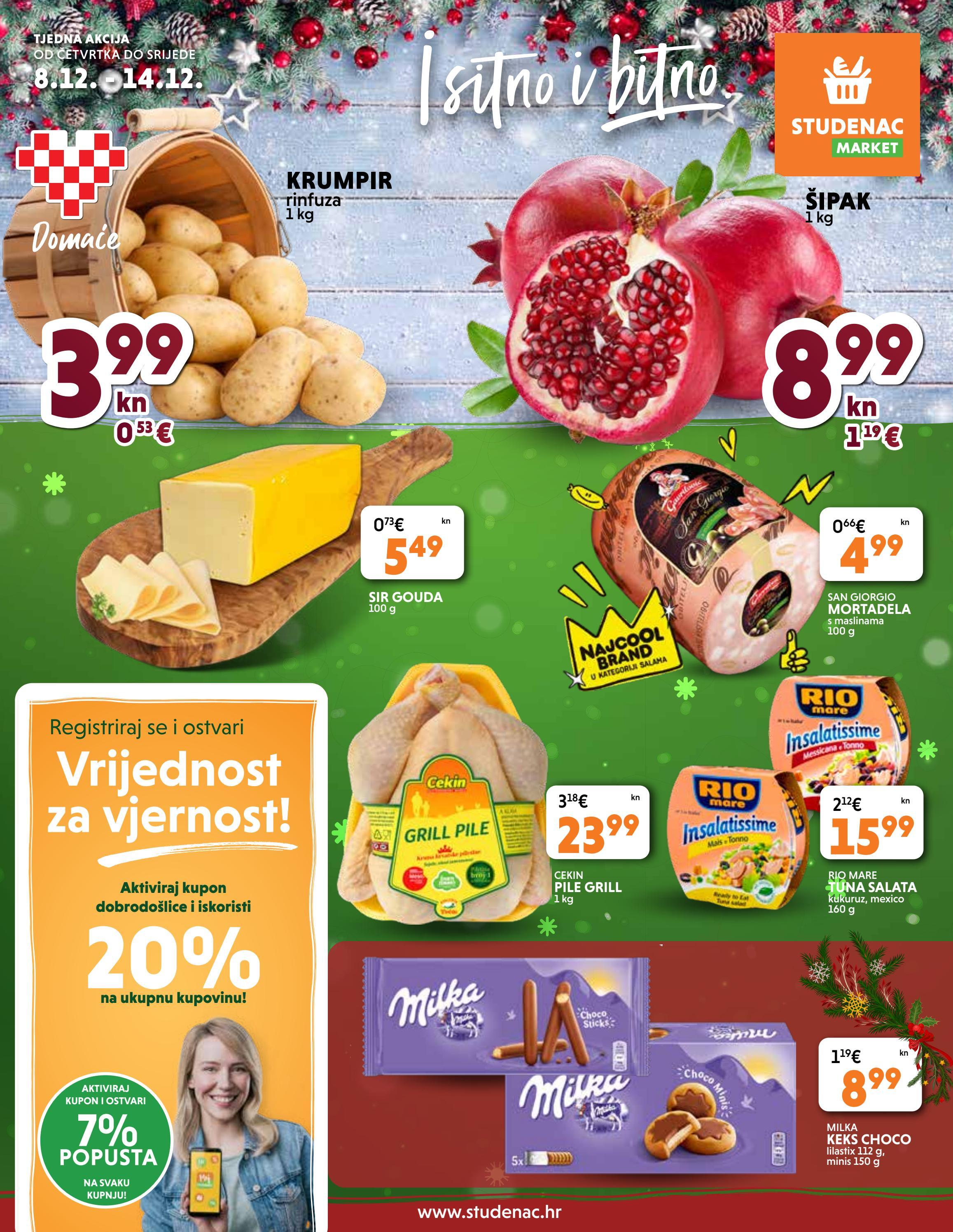Studenac katalog Supermarket od 08.-14.12.2022. by Catalog.hr - Issuu