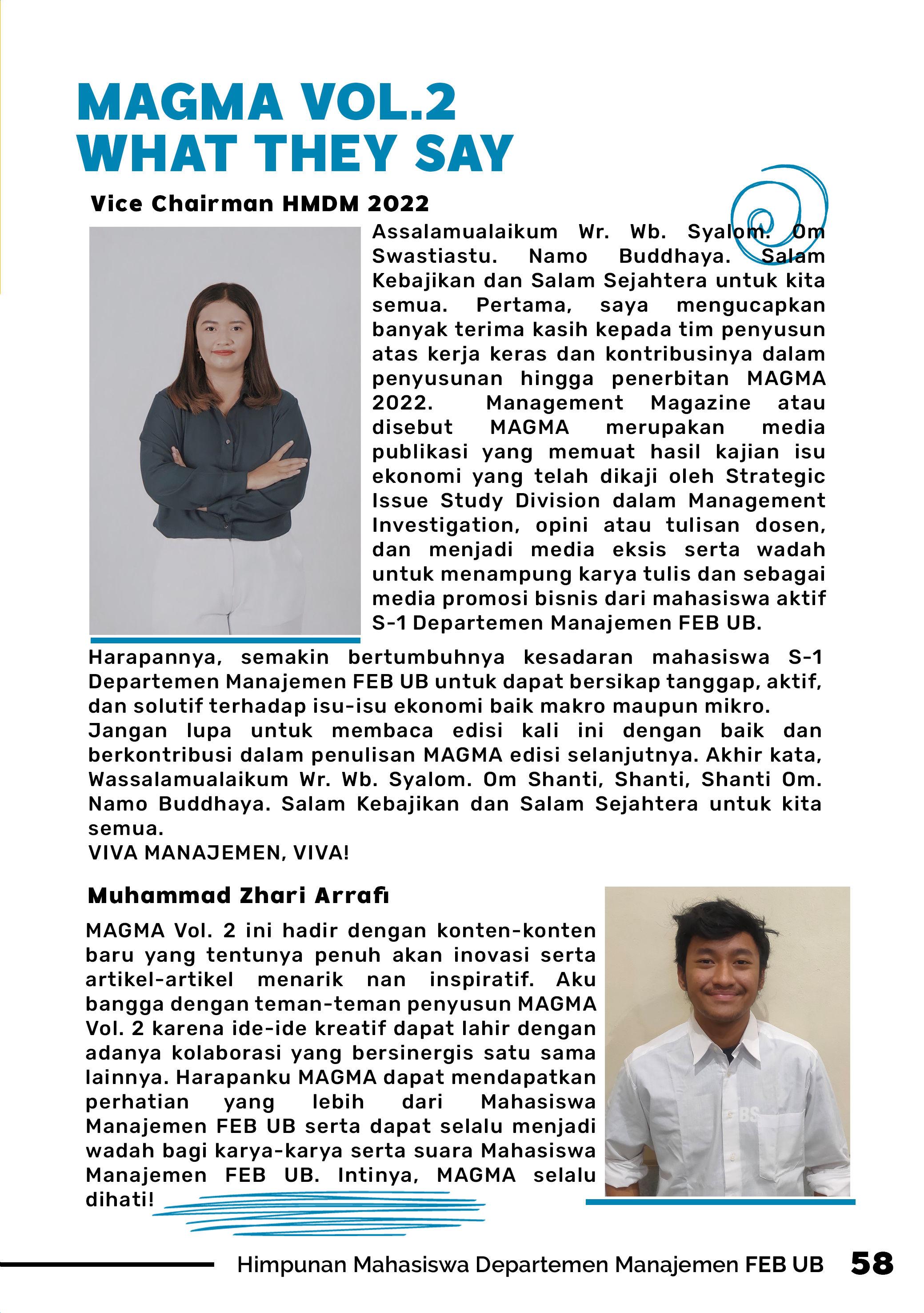 Management Magazine 2022 Vol. 2 HMDM FEB UB by management magazine - Issuu