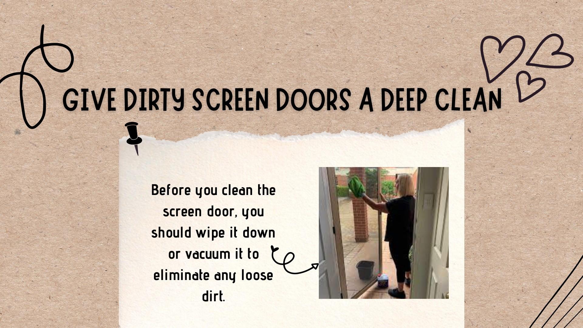 How to Clean Security Screen Doors _ Windows by Ipswich Security ...
