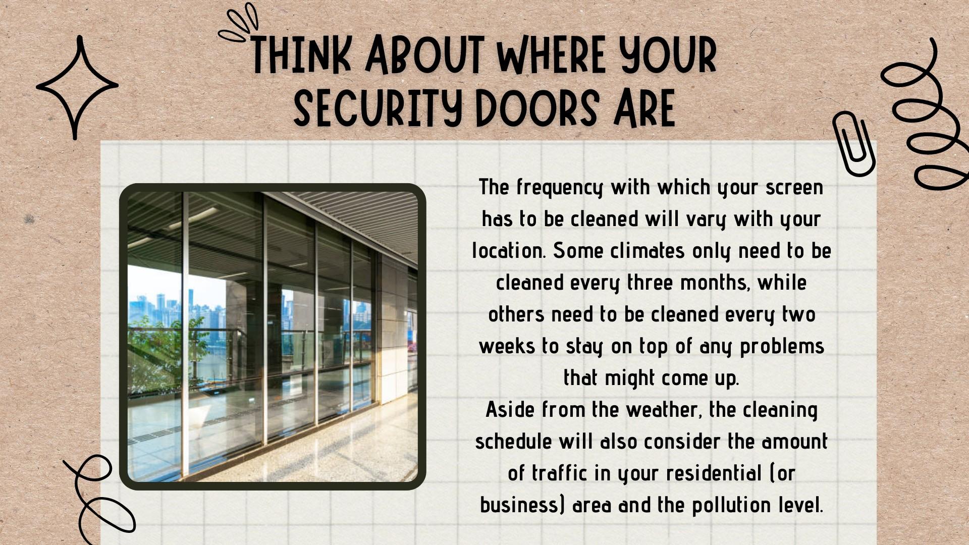 How to Clean Security Screen Doors _ Windows by Ipswich Security ...