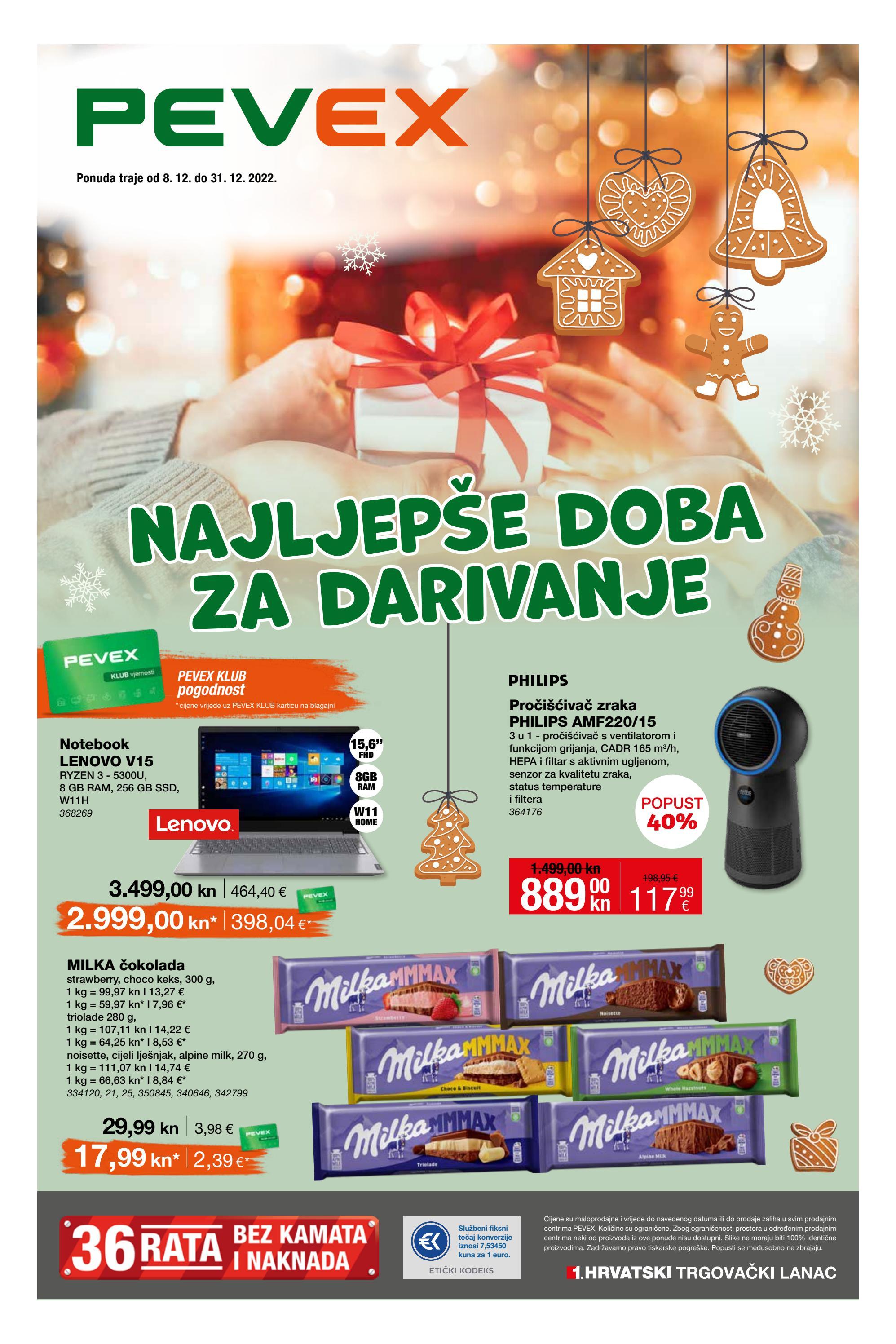 Pevex katalog od 08.-31.12.2022. by Catalog.hr - Issuu