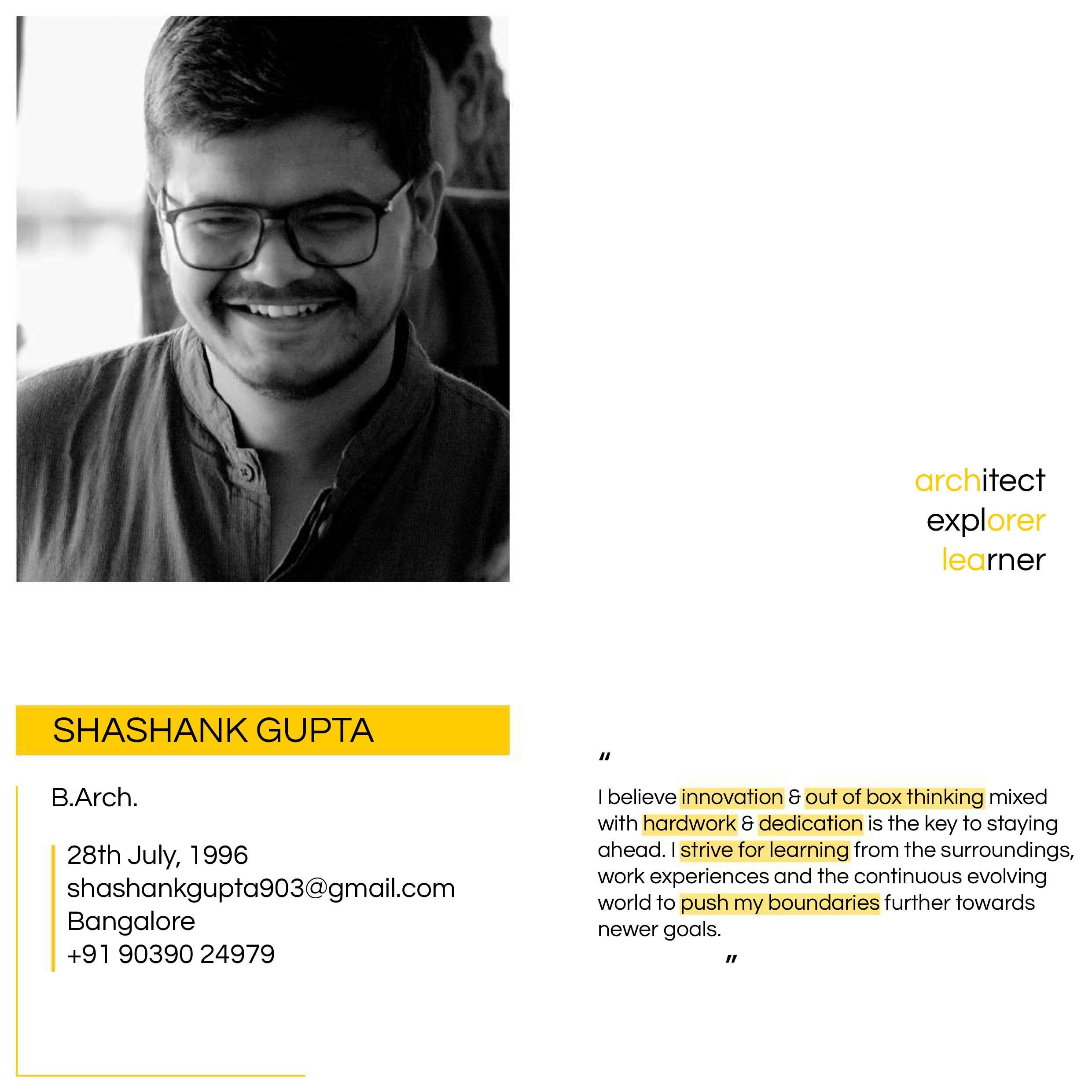 Work Portfolio by Shashank Gupta - Issuu