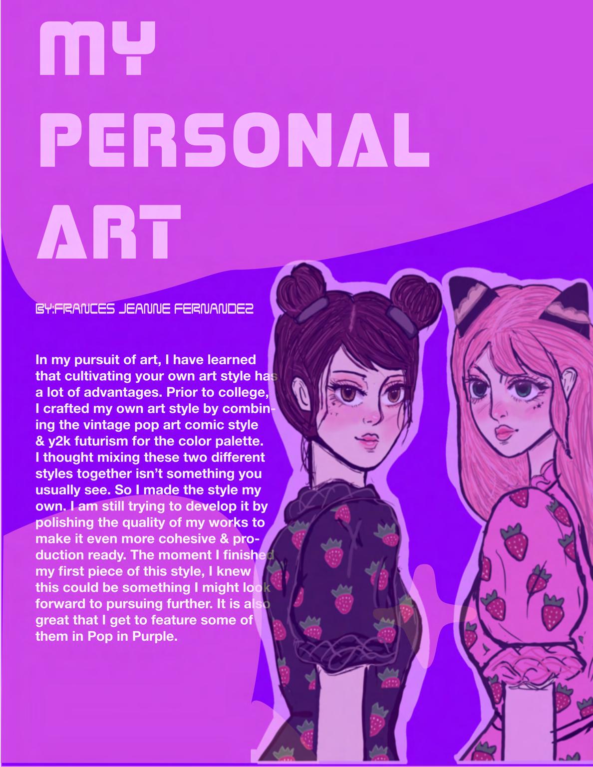 Pop in Purple by FRANCES JEANNE FERNANDEZ - Issuu