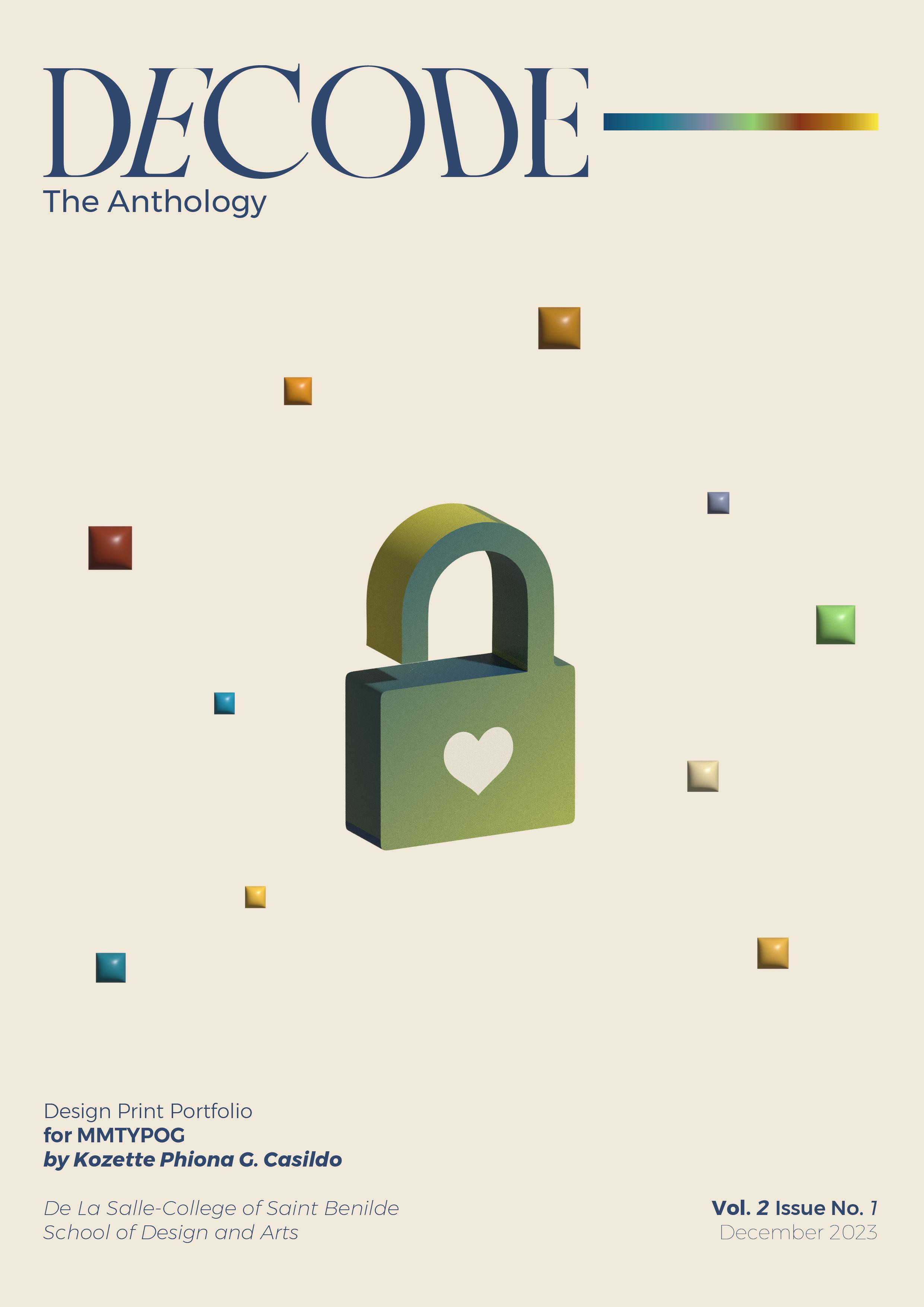 DECODE: The Anthology by Kozette Phiona Casildo - Issuu