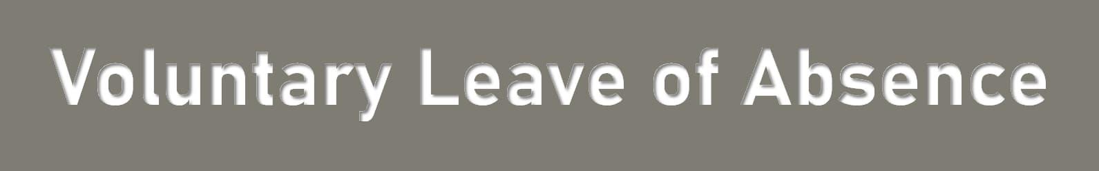 Voluntary Leave of Absence Guidelines and Application by Holston Annual ...