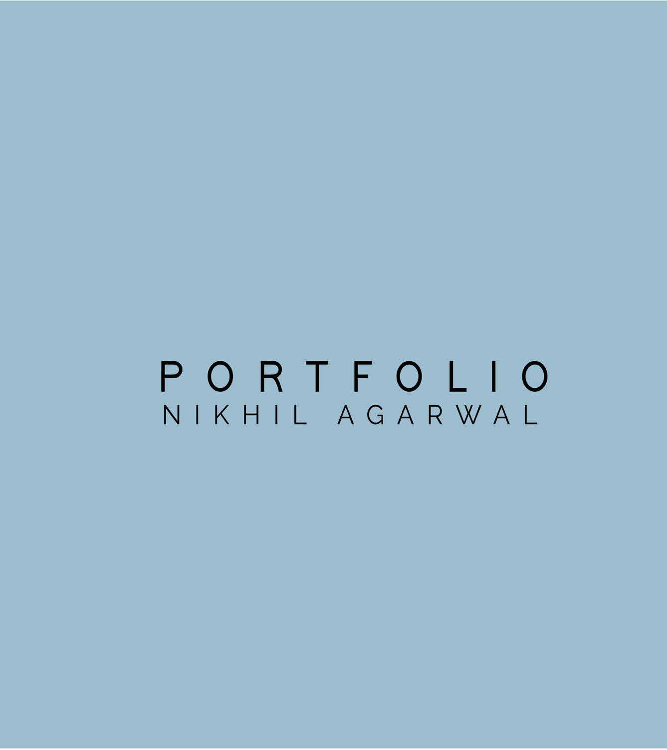 Architectural Portfolio 2022 by Nikhil Agarwal - Issuu