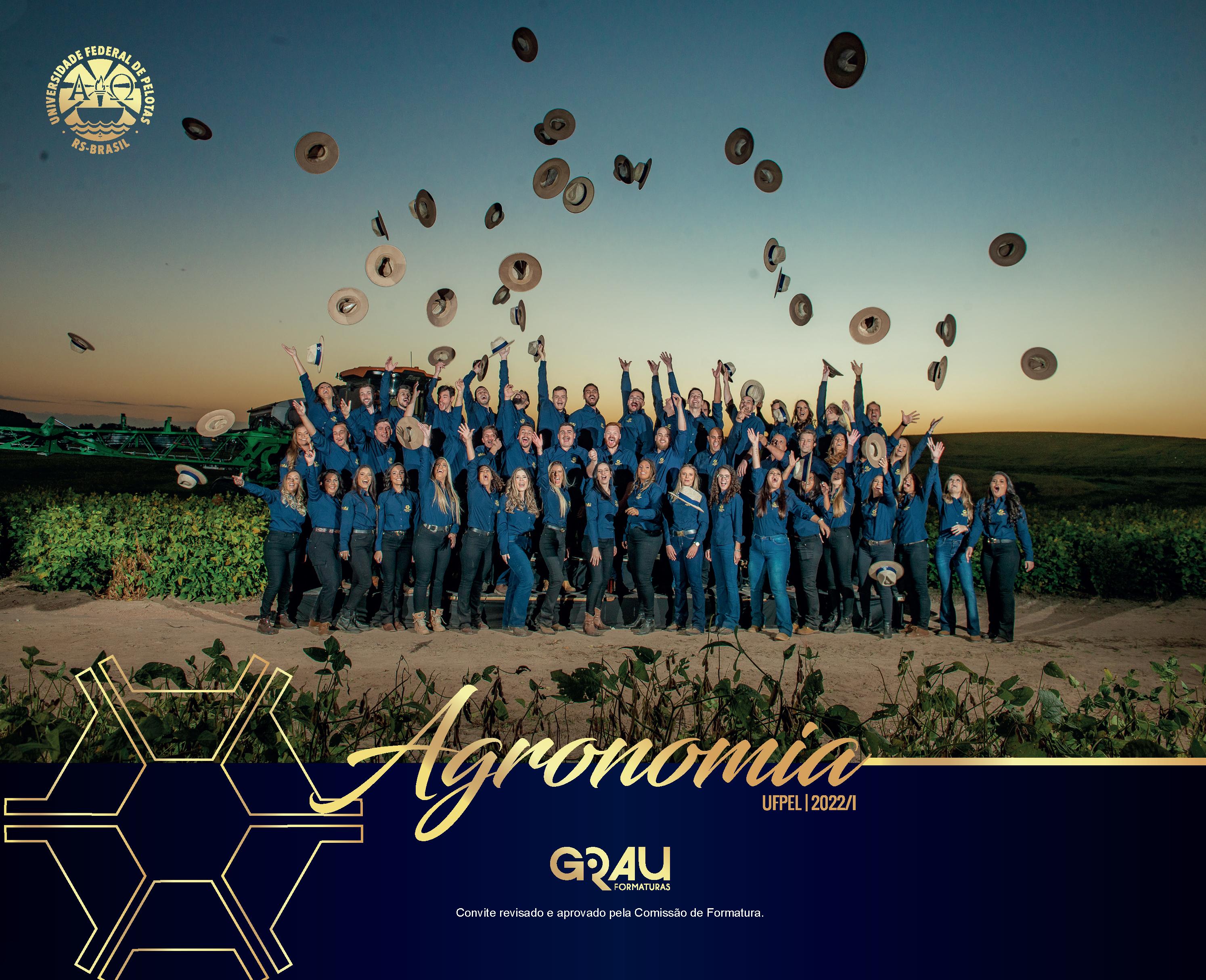 Convite Agronomia UFPEL 2022/1 by Grau Formaturas - Issuu