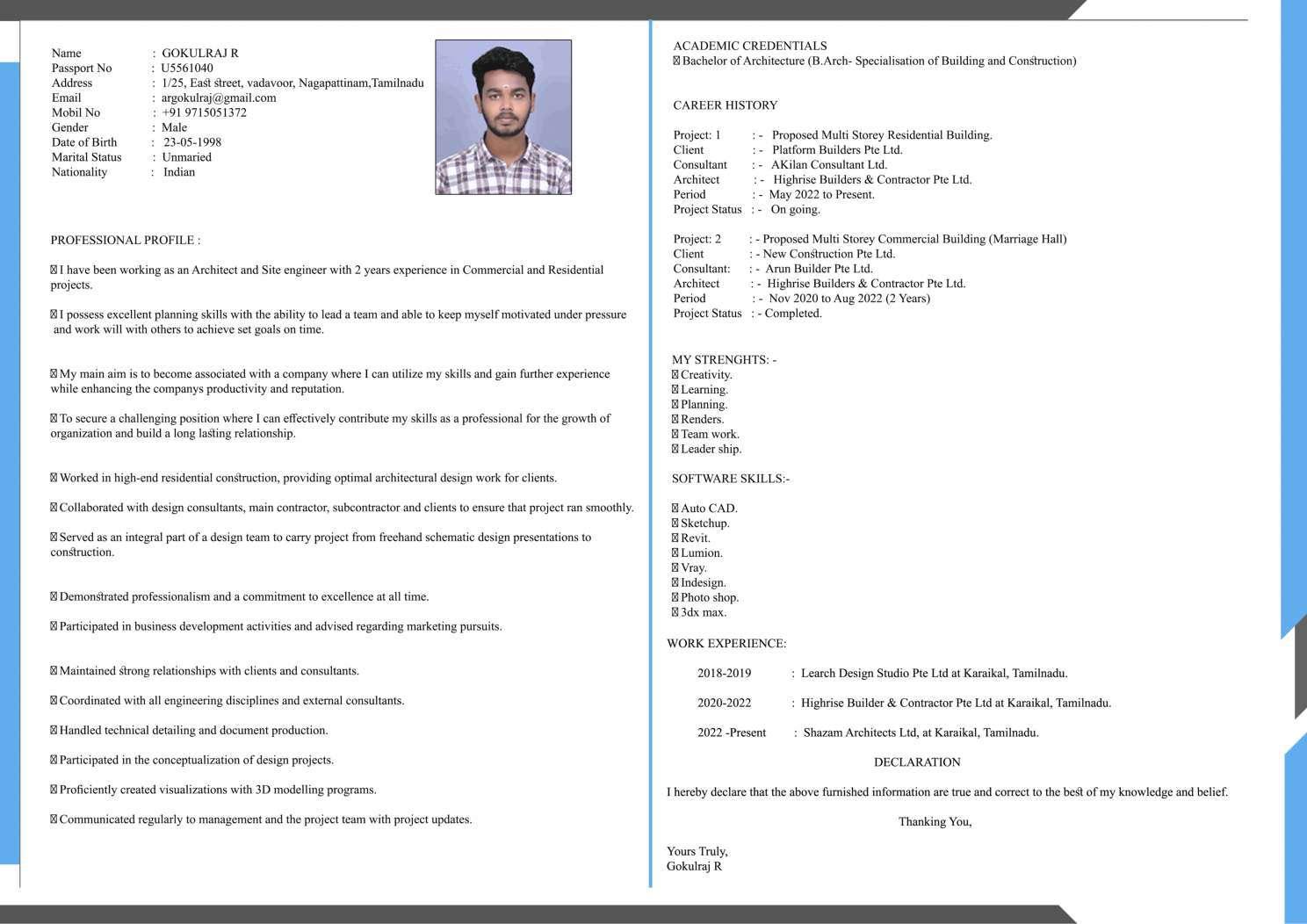 Architect portfolio by gokulraj r - Issuu