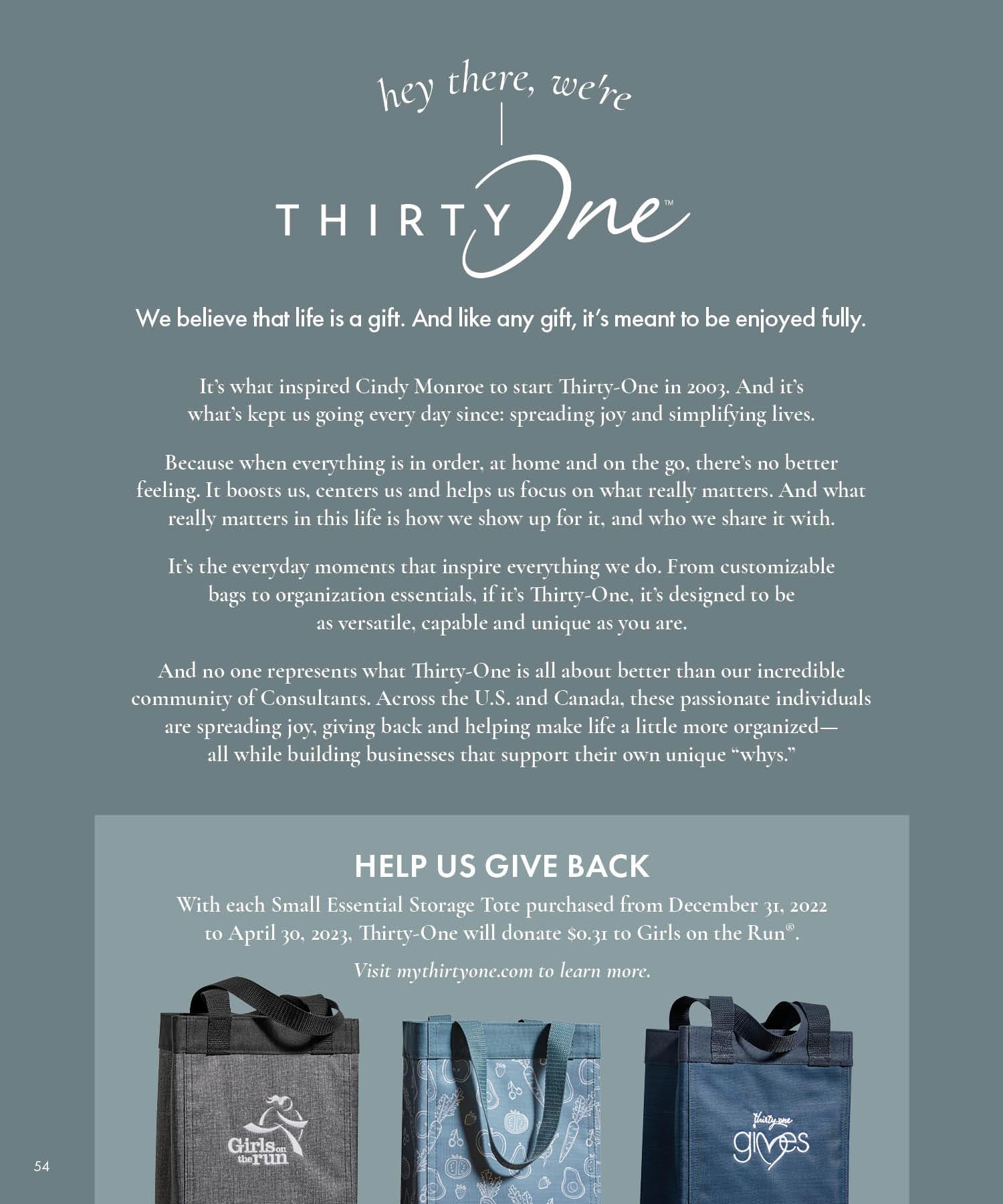 Thirty One Spring Catalog Collections