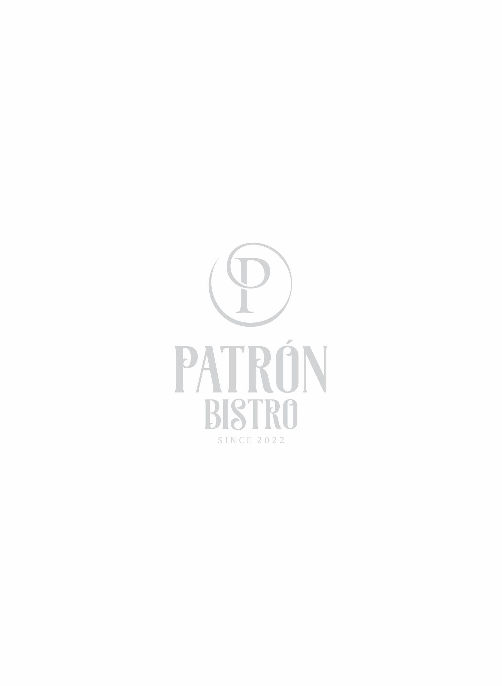 Menú Patrón Bistro by Ingenio - Issuu