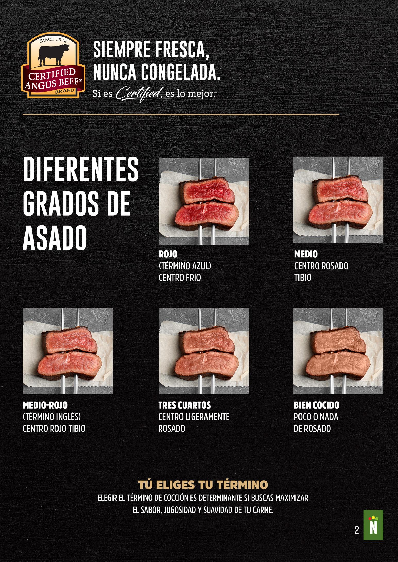 Cortes Certified Angus Beef - Supermercados Nacional by Centro Cuesta ...
