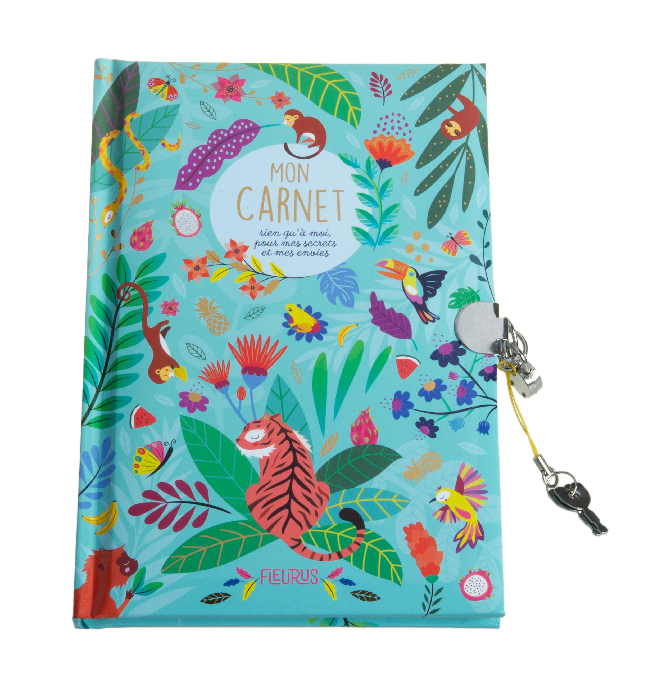 Mon carnet rien qu'à moi pour mes secrets et mes envie- jungle by ...