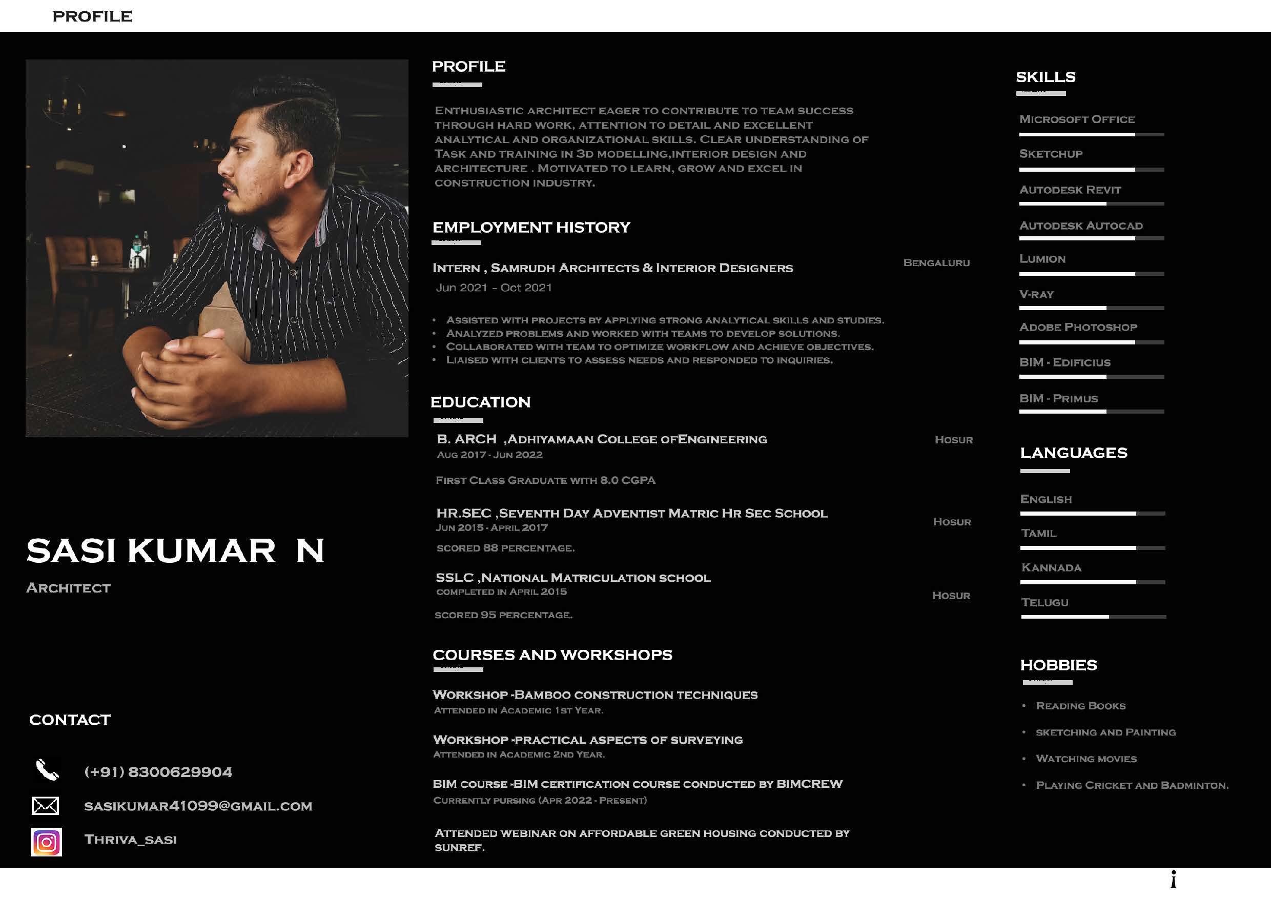 Architecture Portfolio by sasi kumar - Issuu