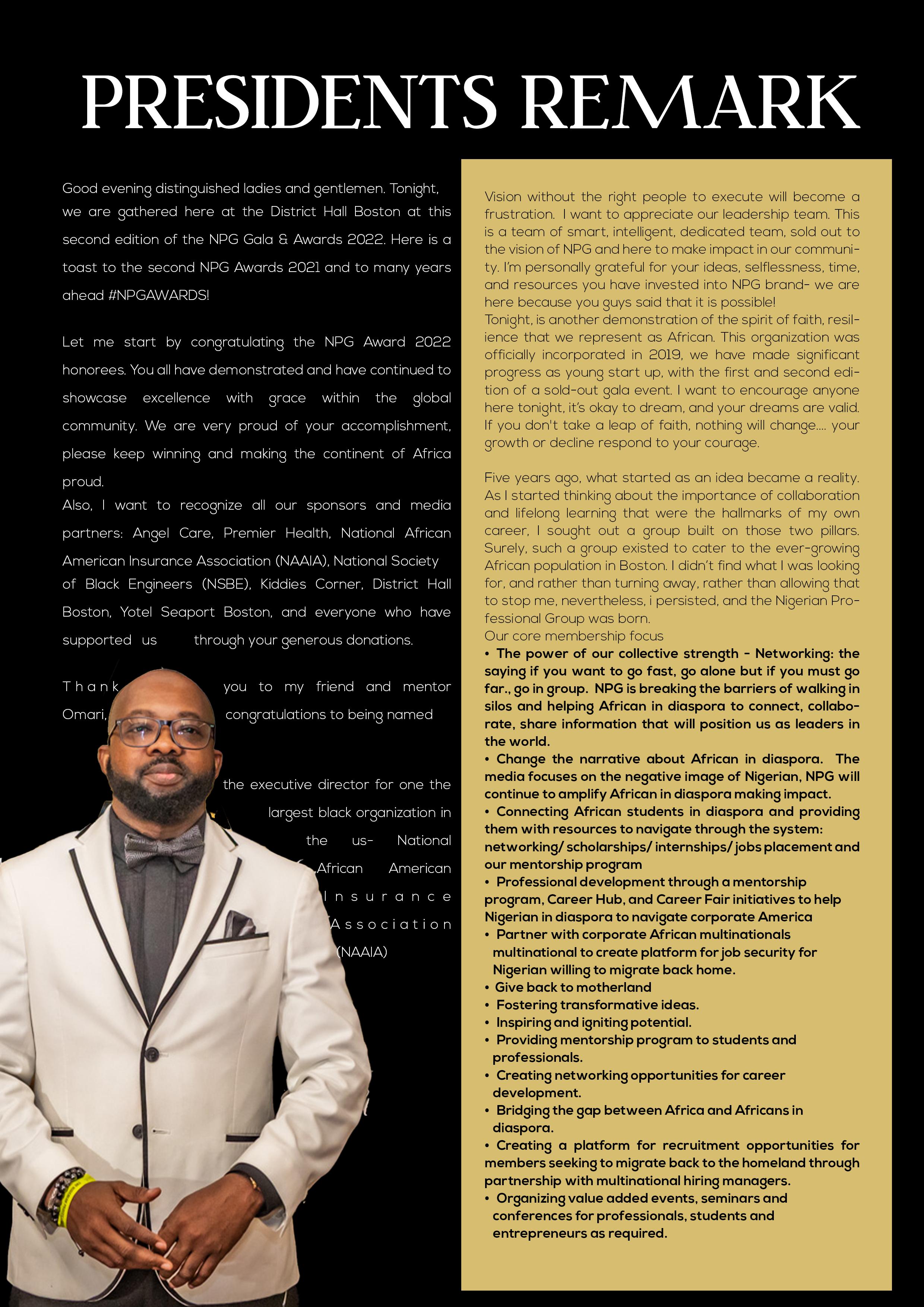 NPG EVENT MAGAZINE by gene arcade - Issuu