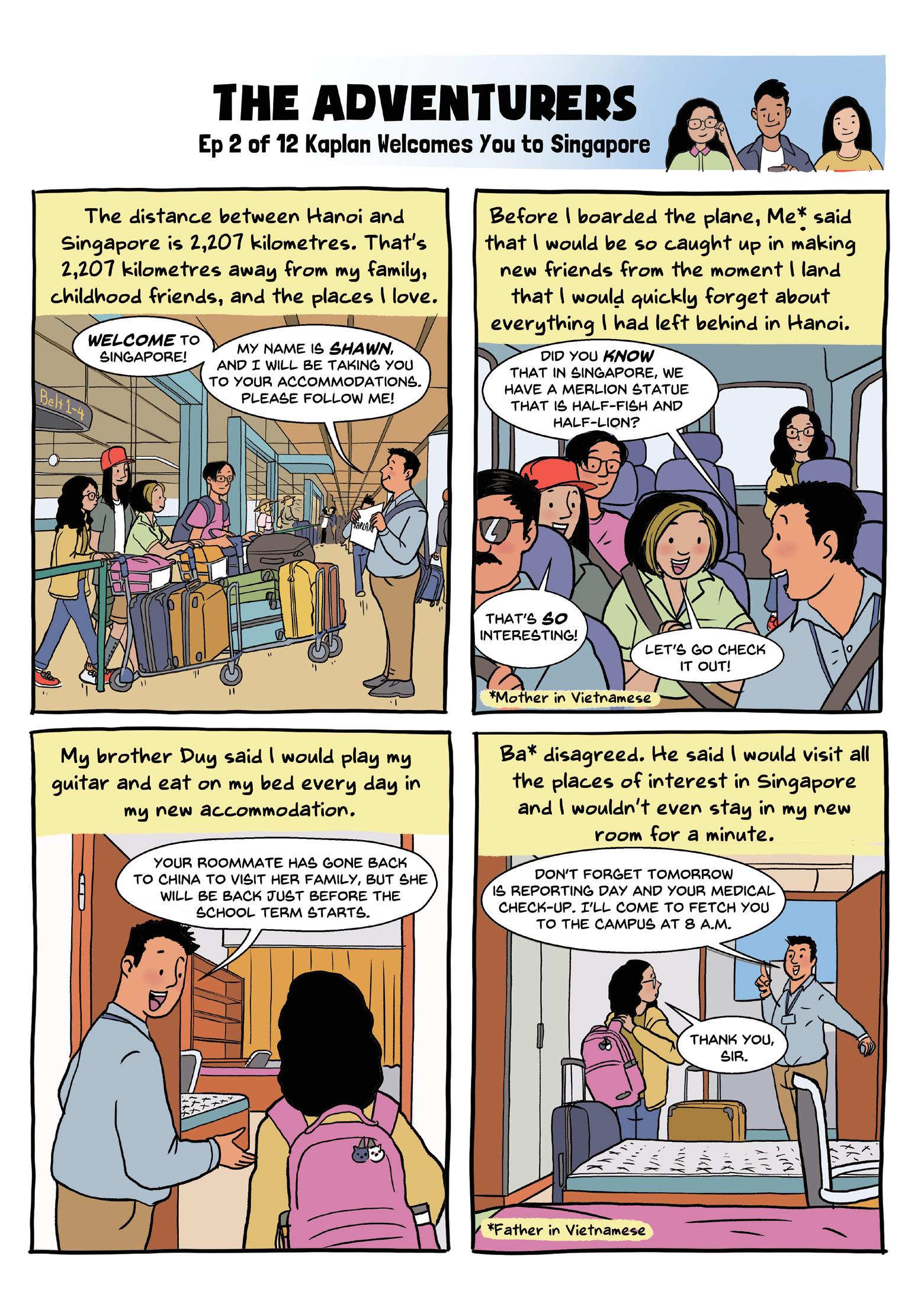 Singapore Education Comic