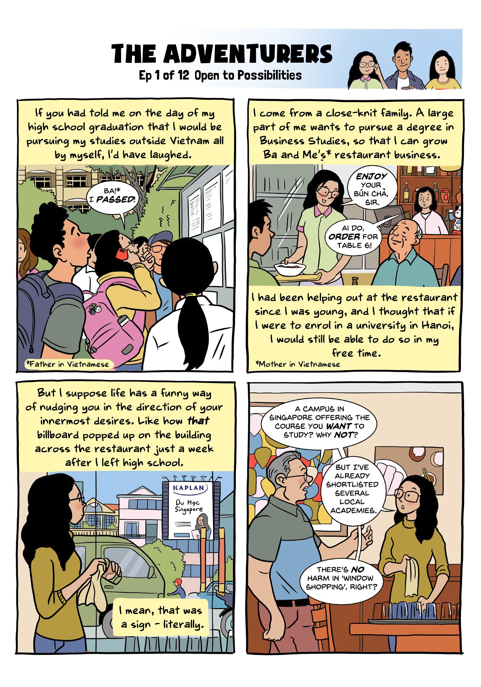 Singapore Education Comic