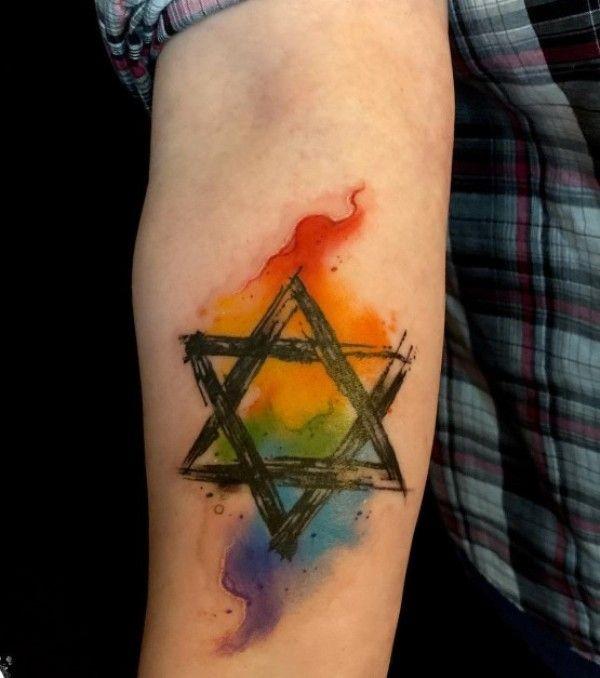 Jewish Star Tattoos