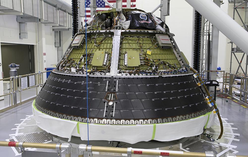 Orion Spacecraft Interior Layout