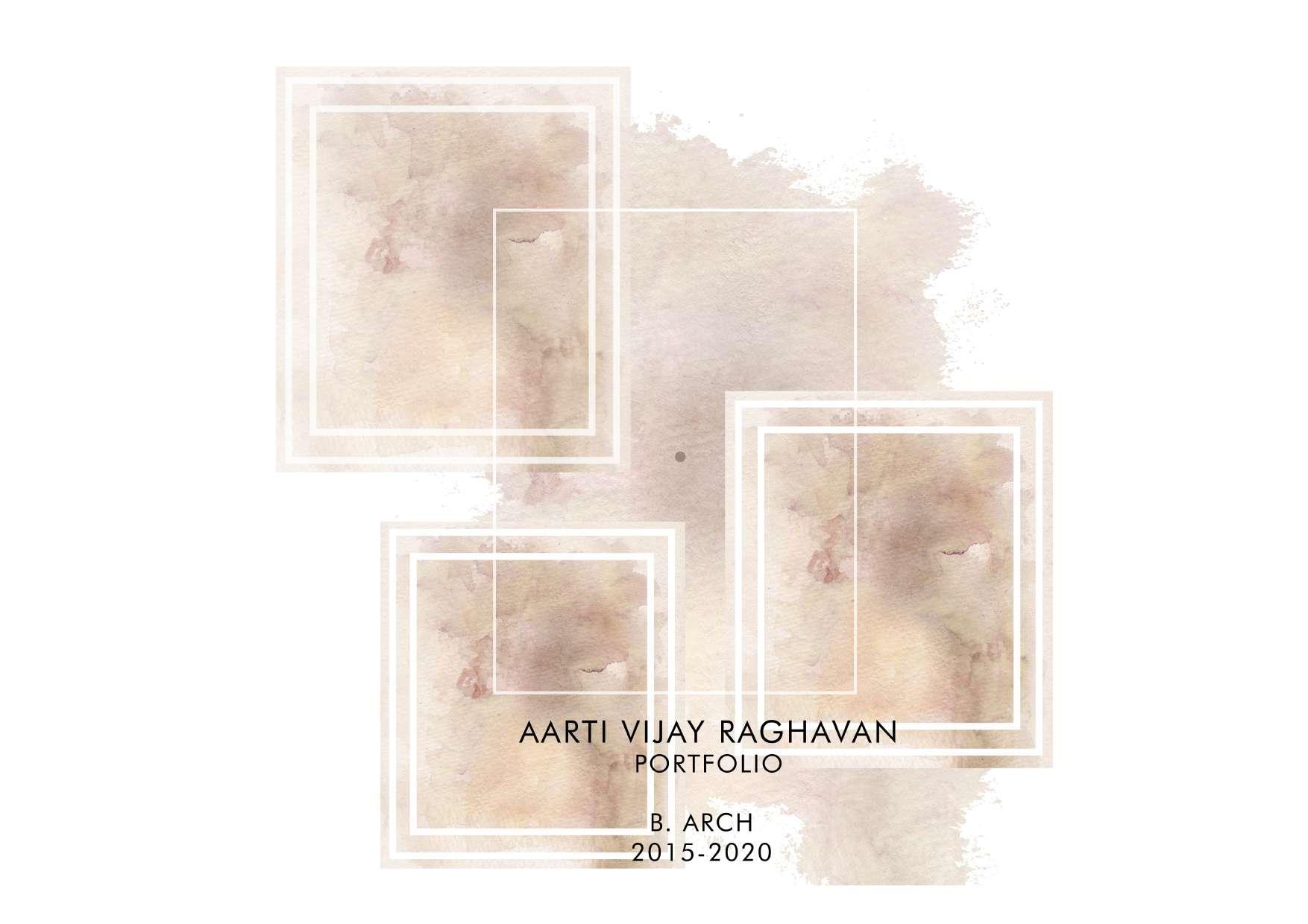 Master's Portfolio- Aarti Vijay Raghavan by aartivijay03 - Issuu