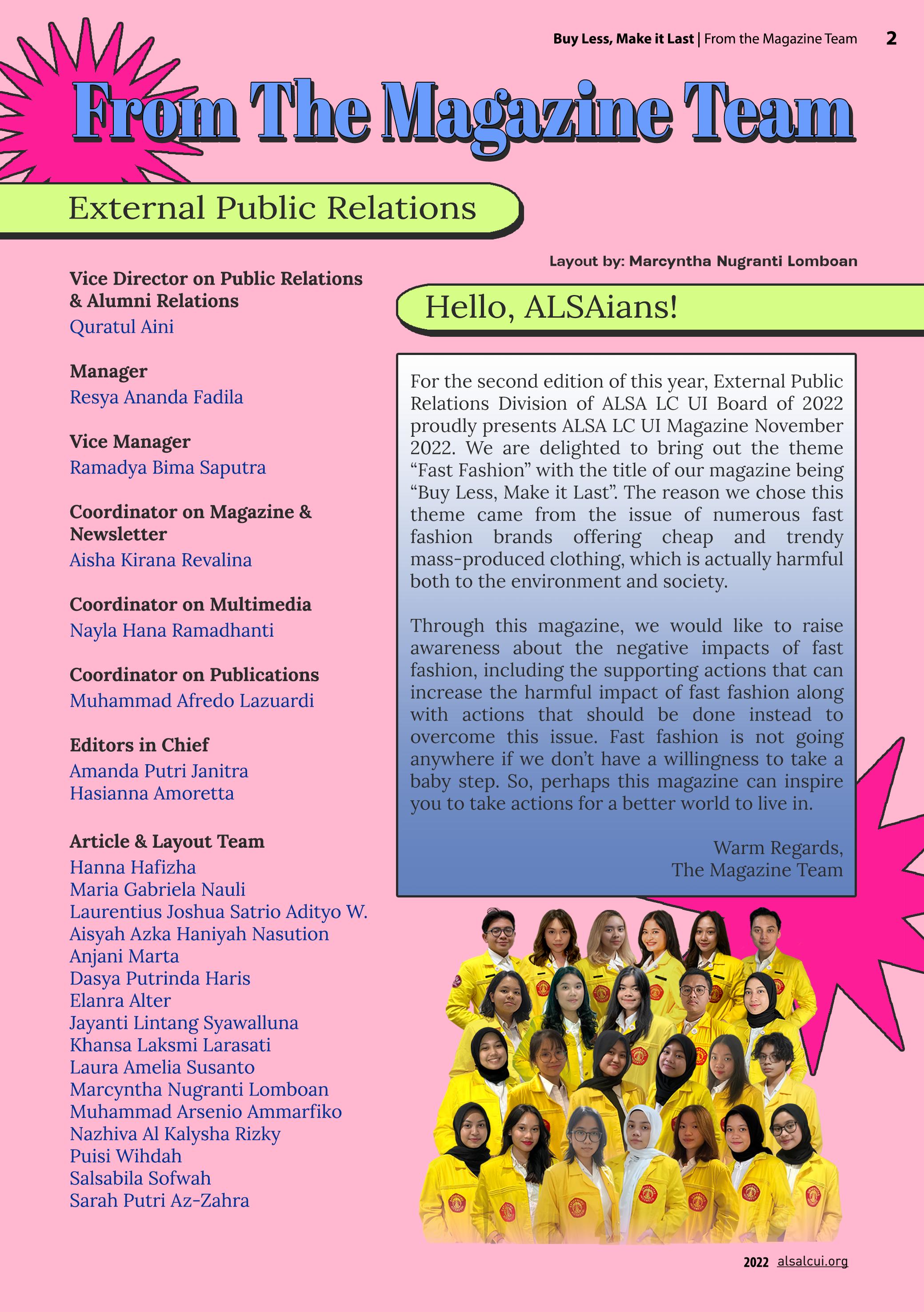 ALSA LC UI Magazine December 2022 by External Public Relations ALSA LC ... ALSA LC UI Magazine December 2022 by External Public Relations ALSA LC ...
