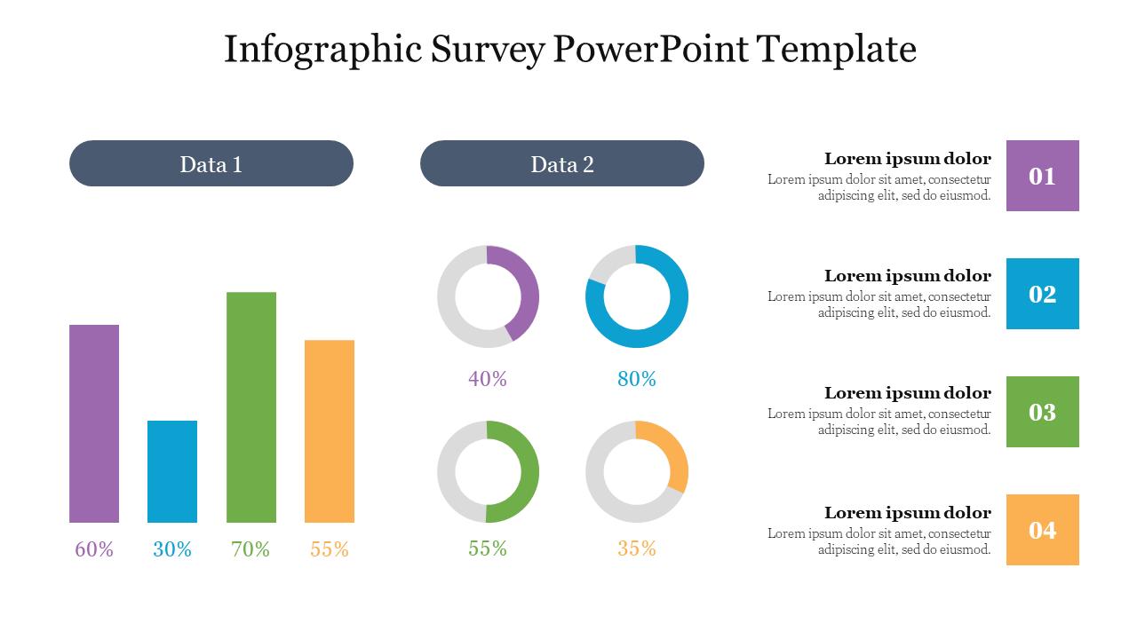 Infographic Survey Powerpoint Template