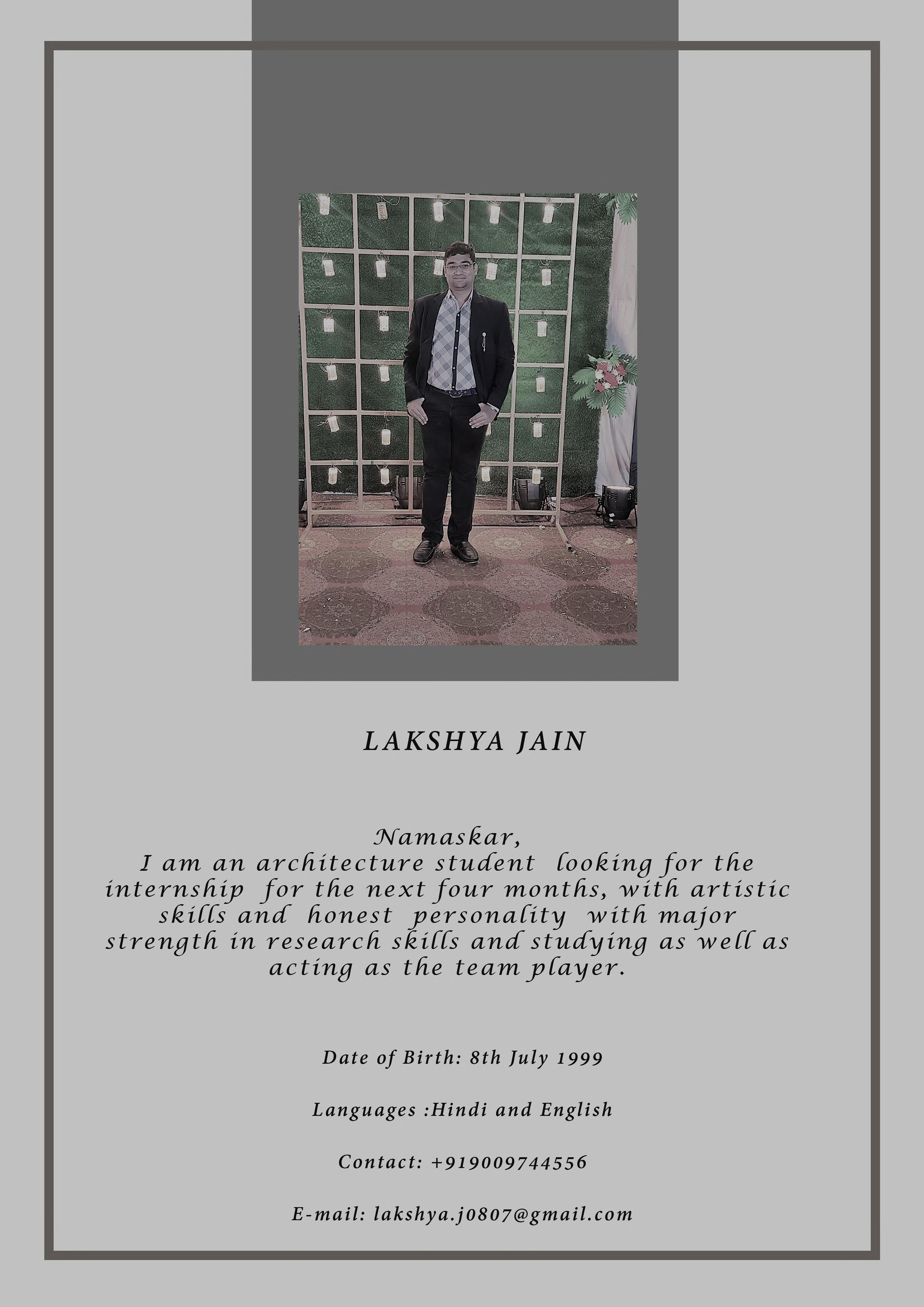 Architectural Portfolio Lakshya Jain By Lakshya Jain Issuu