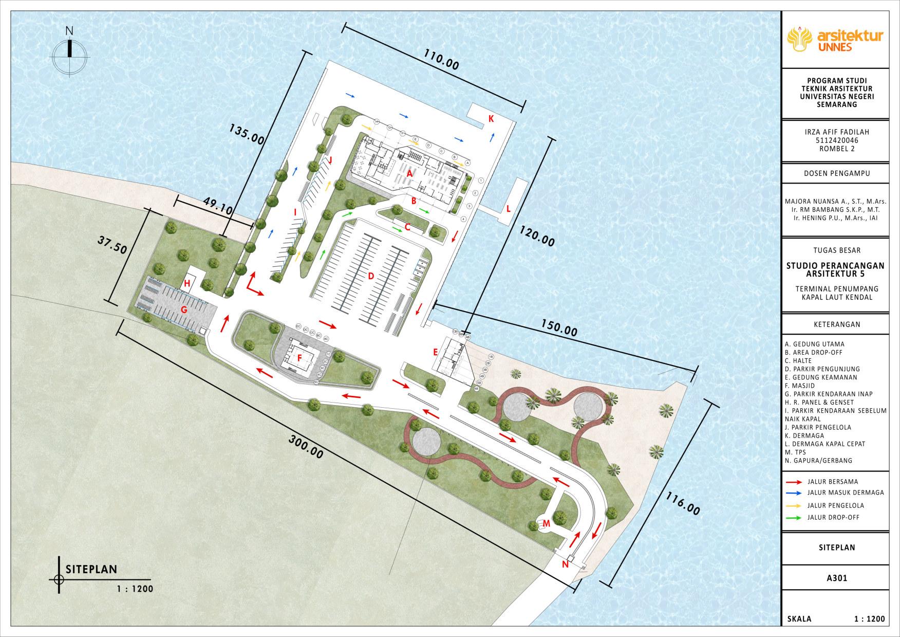 Studio Perancangan Arsitektur 5 - Pelabuhan Kendal by irza afif fadilah ...