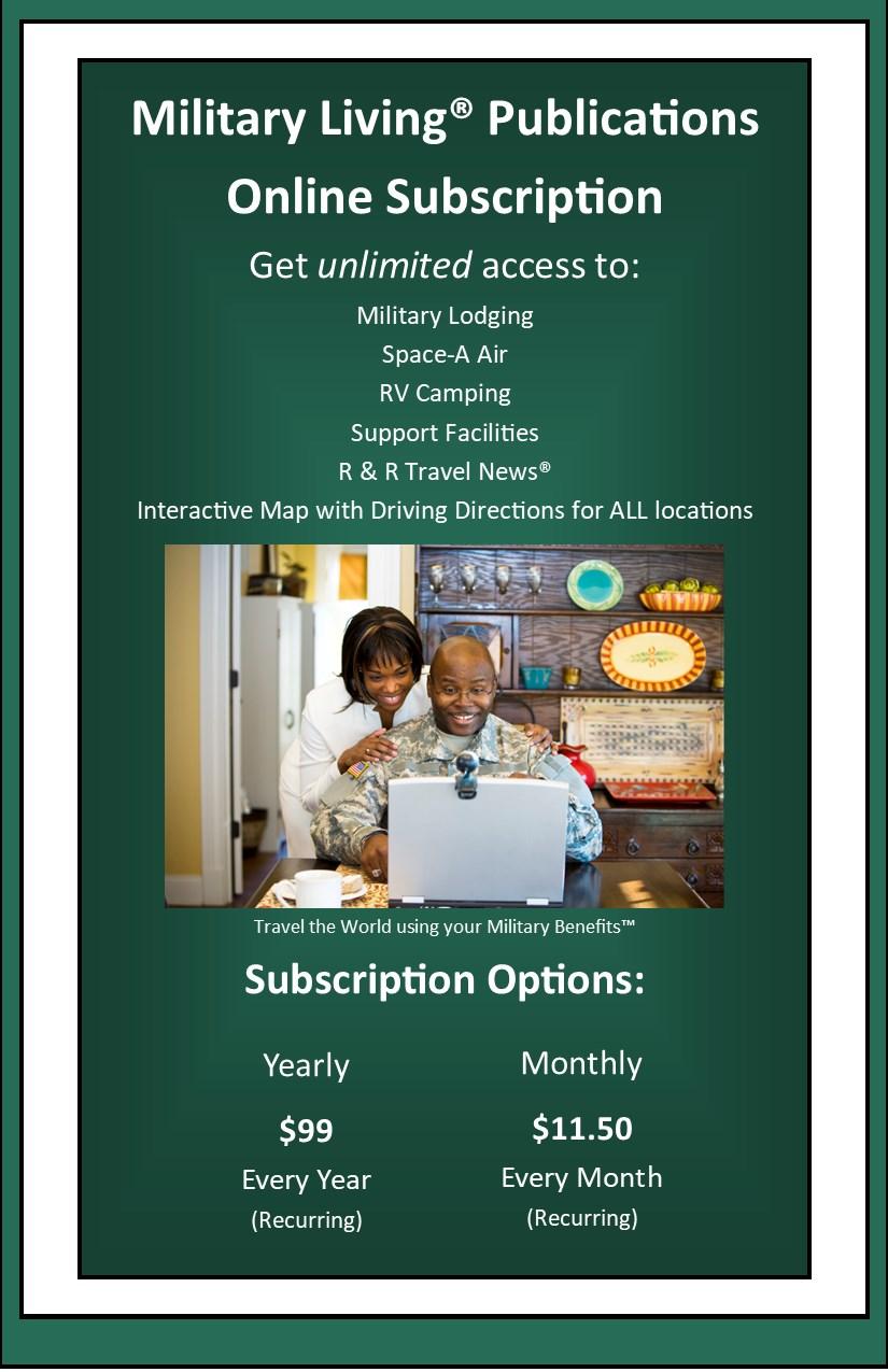 FREE SAMPLE Temporary Military Lodging Guide by MILITARY LIVING ...