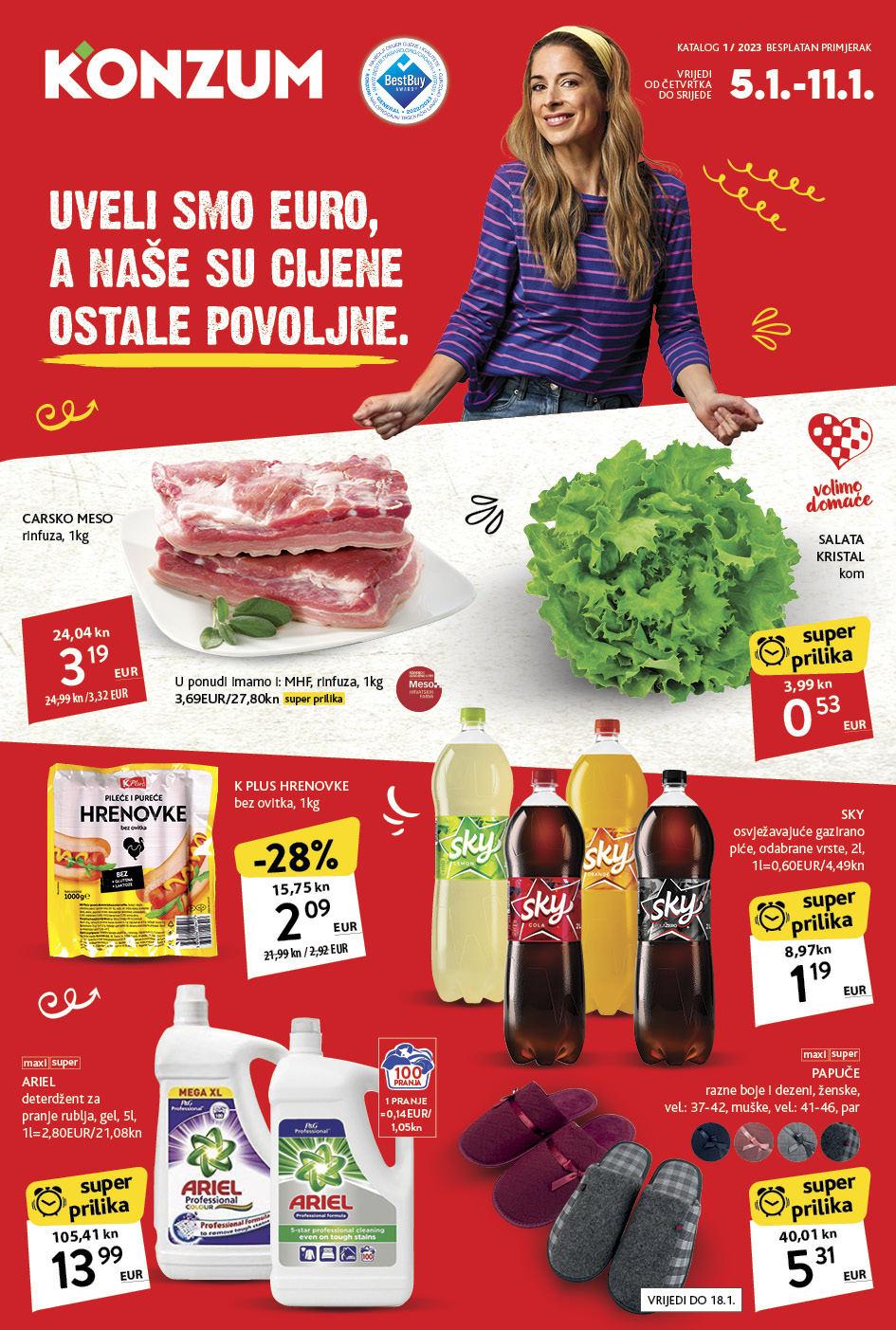 Konzum katalog od 05.-11.01.2023. by Catalog.hr - Issuu