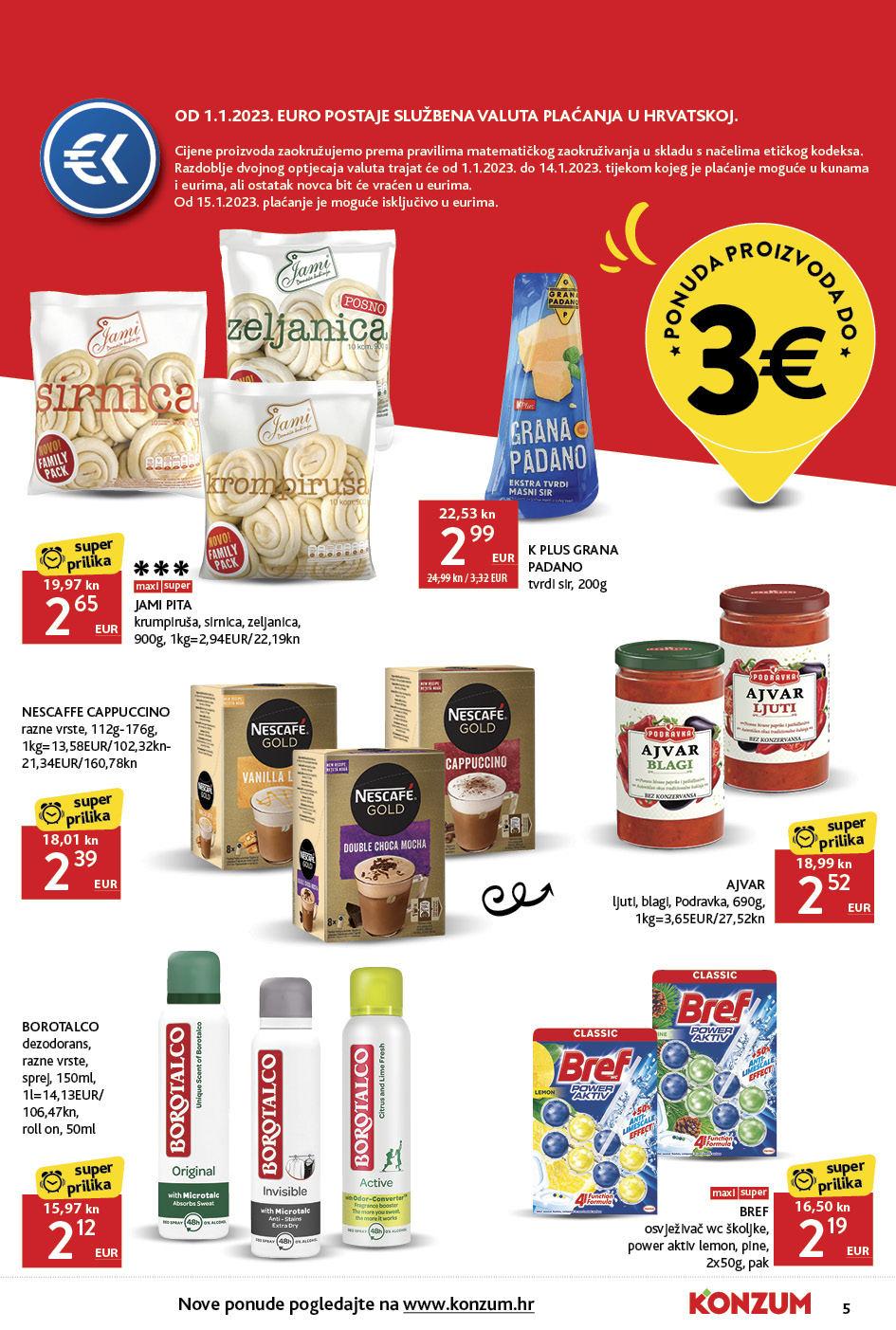 Konzum katalog od 05.-11.01.2023. by Catalog.hr - Issuu