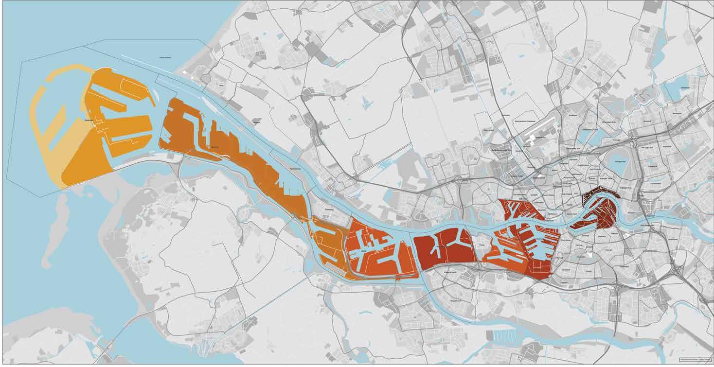 Rotterdam Port Map