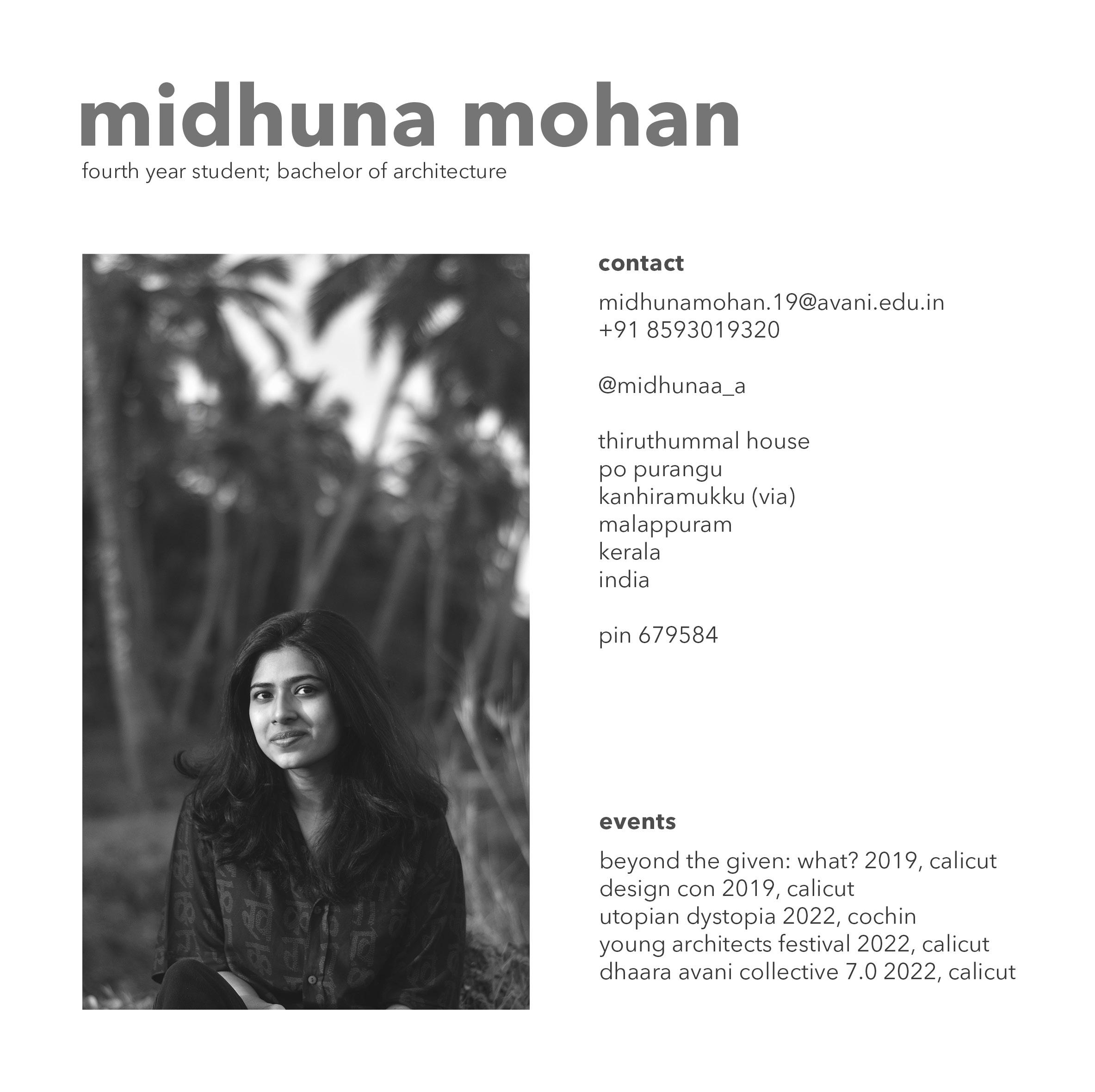 Midhuna Mohan | Undergraduate Portfolio by Midhuna Mohan - Issuu