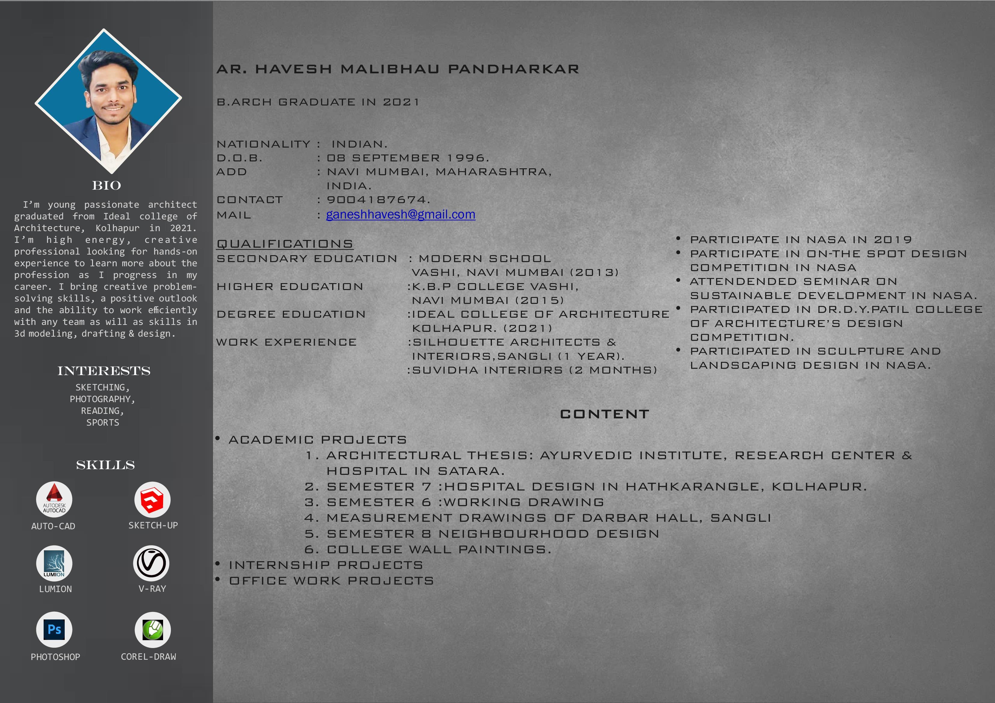 PORTFOLIO 01 HAVESH by Haveshp - Issuu