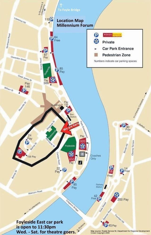 access guide - updated sept 2022 by Millennium Forum Theatre ...