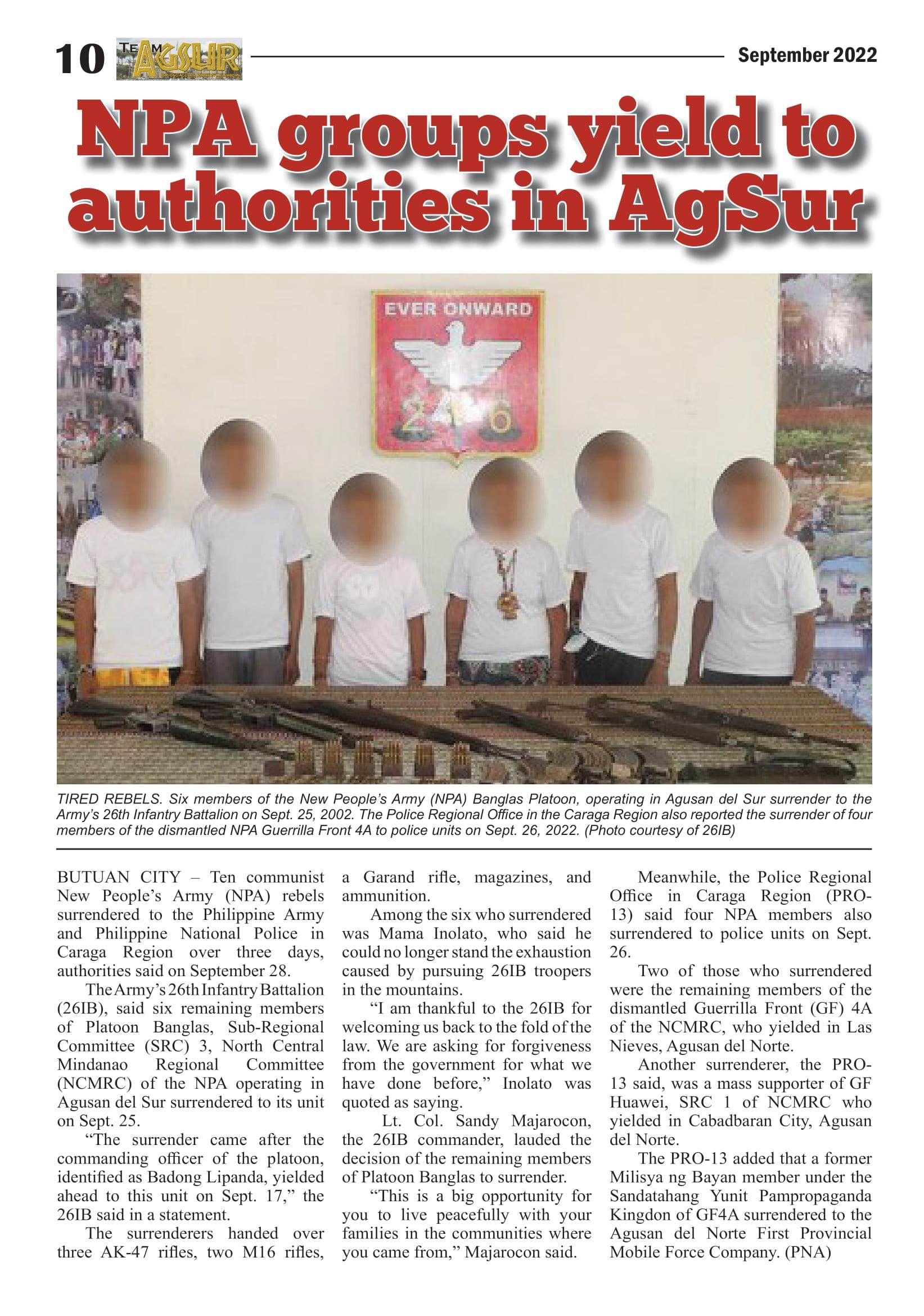 Team AgSur September 2022 by TEAM AGSUR - Issuu