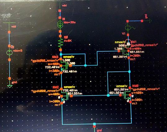 Analysing and Designing Layout of all current mirrors on Cadence ...