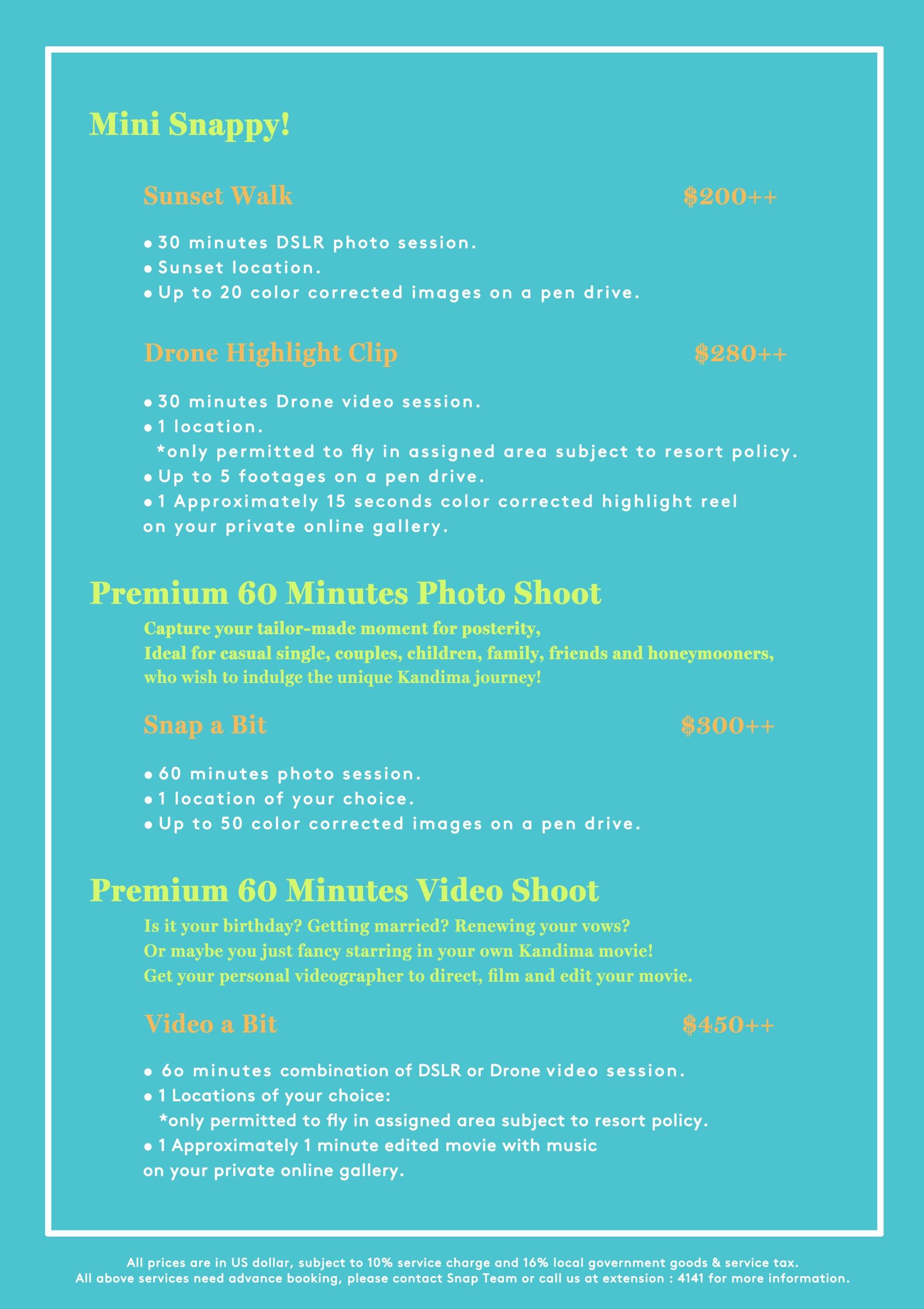Snap Price List by Kandima Maldives - Issuu