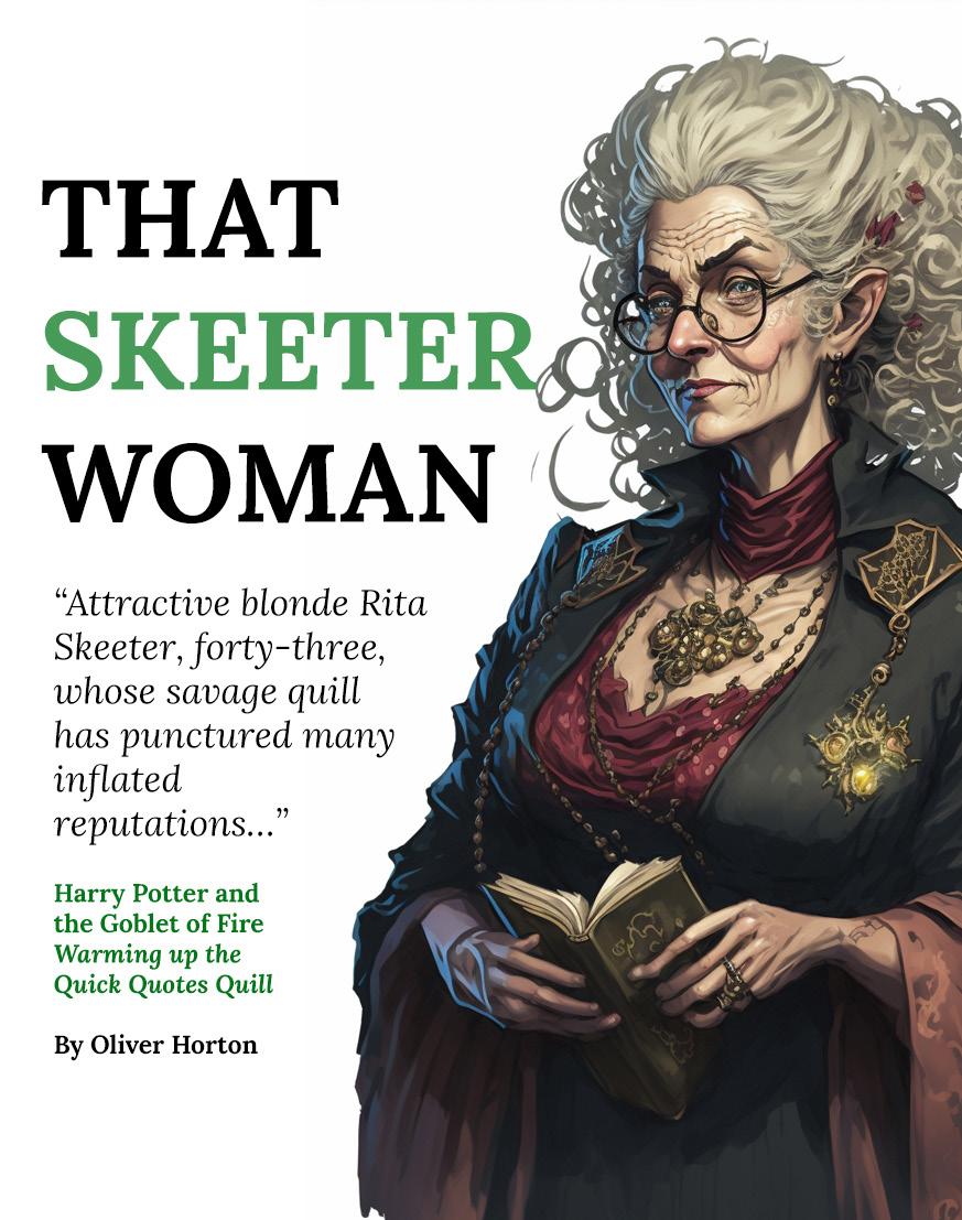 Rita Skeeter Beetle