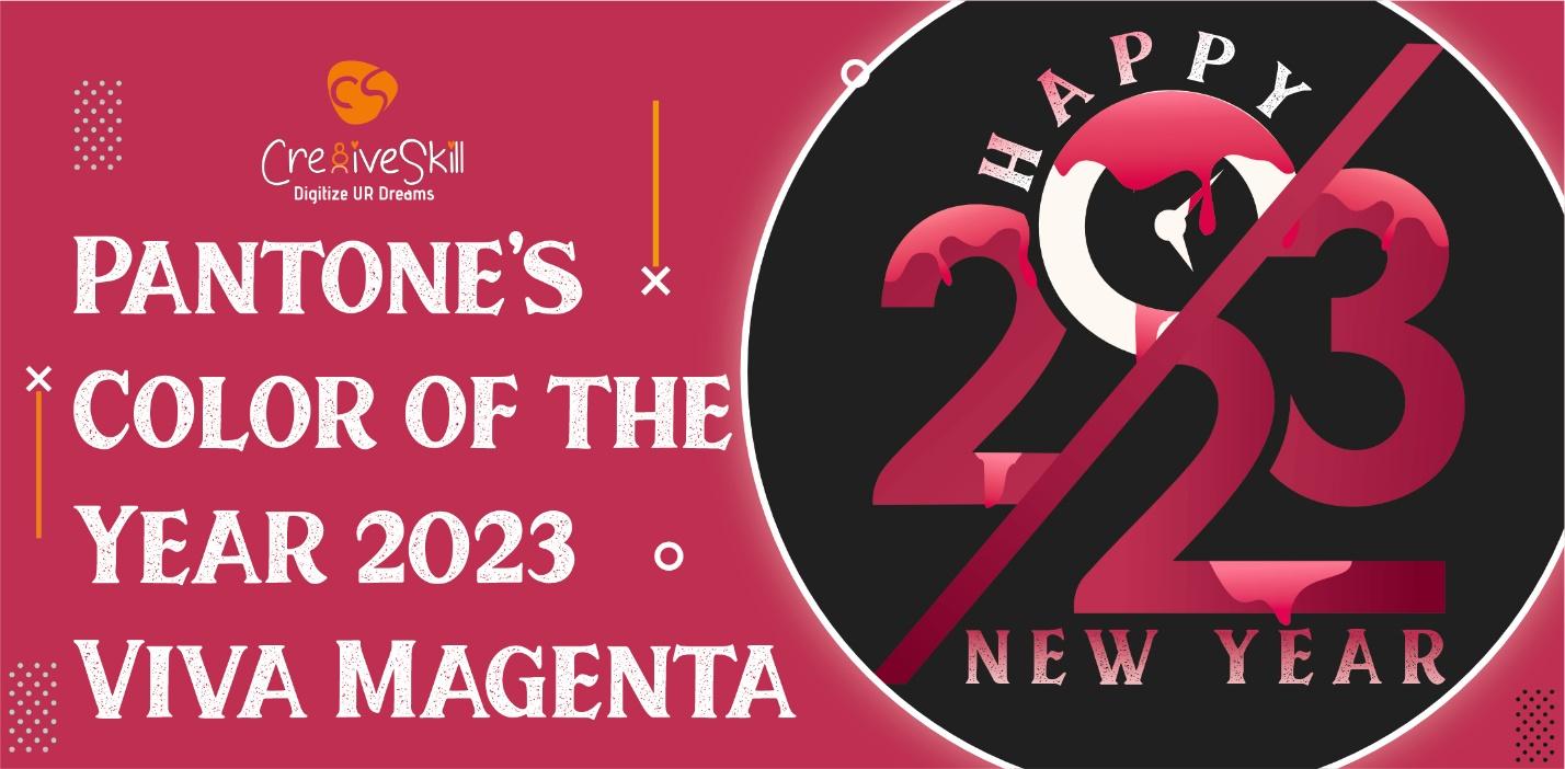 Viva Magenta Pantone's Color Of The Year 2023 by CRE8IVESKILL - Issuu